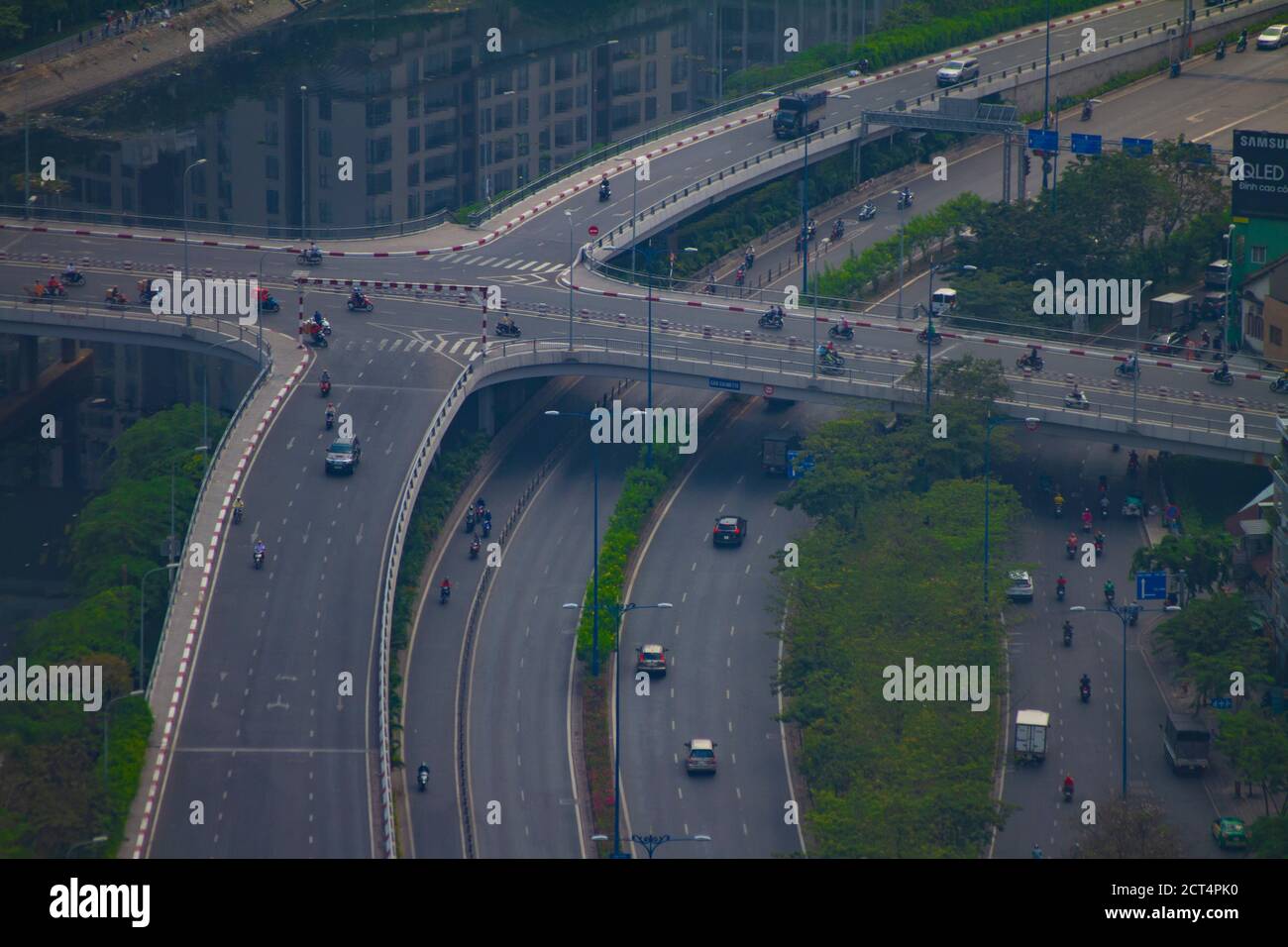 High angle shot urban hi-res stock photography and images - Alamy