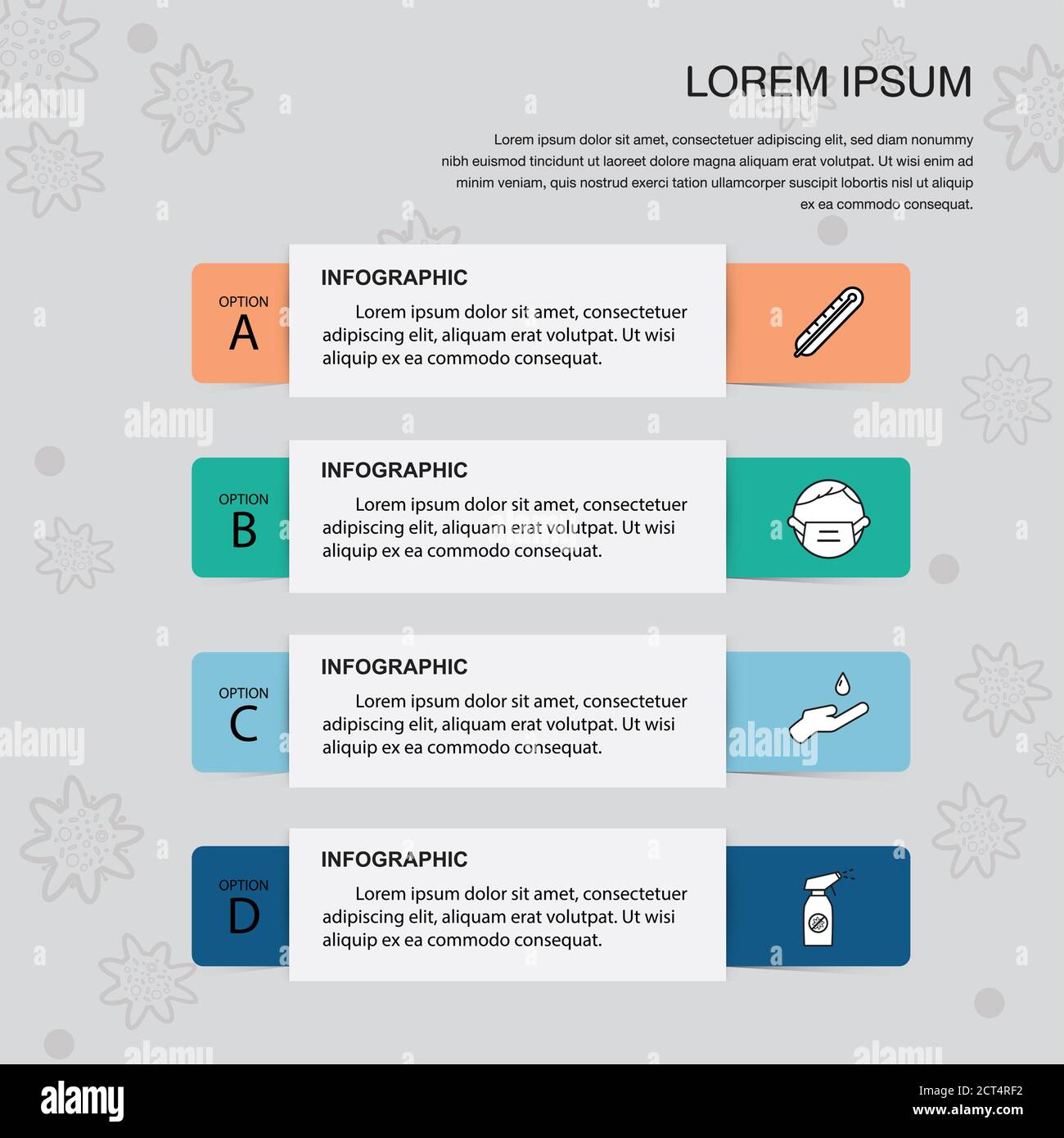 Illustration of epidemics Virus information Stock Vector Image & Art ...