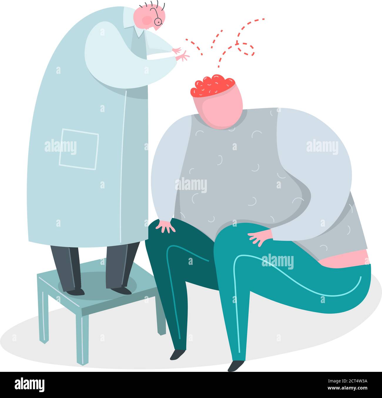 Cartoon brain surgery hi-res stock photography and images - Alamy