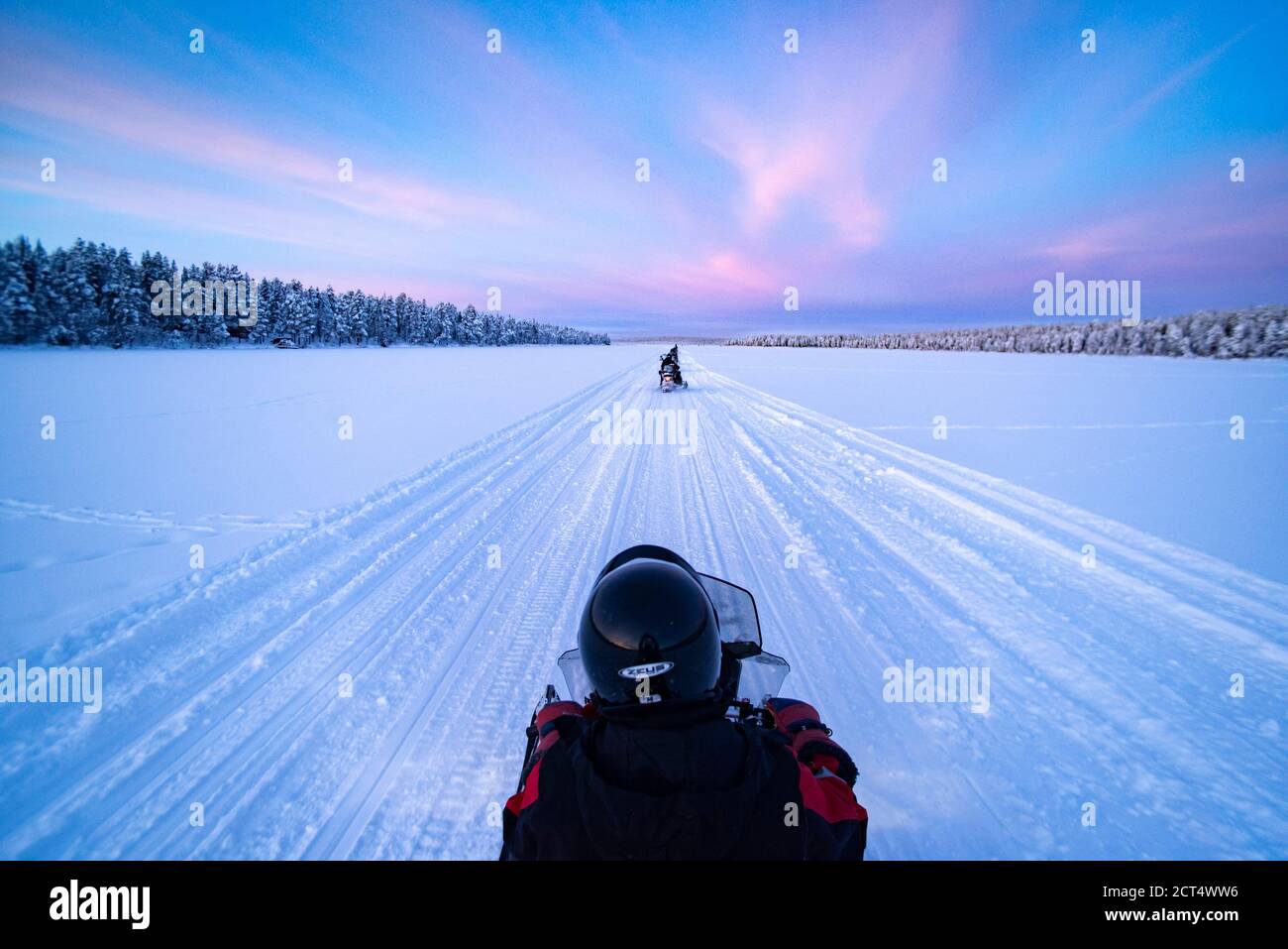 Lapland frozen lake finland hi-res stock photography and images - Alamy