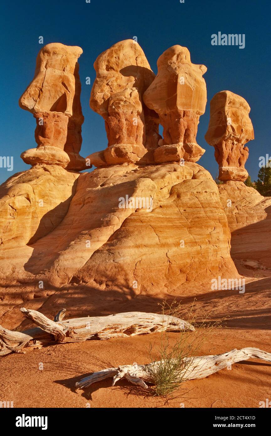 Hoodoos at Devil's Garden at Grand Staircase Escalante National ...