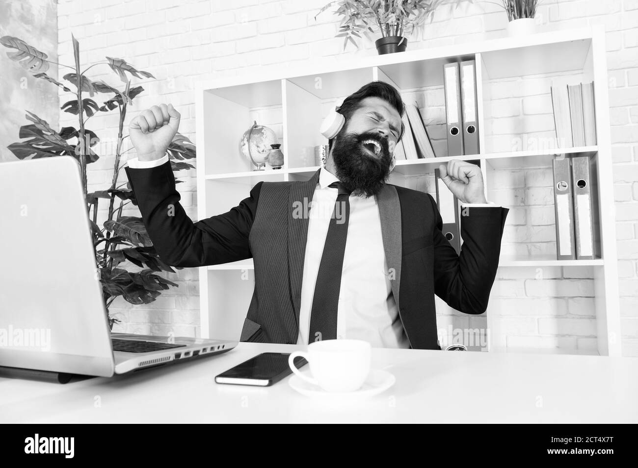 Inspirational manager Black and White Stock Photos & Images - Alamy