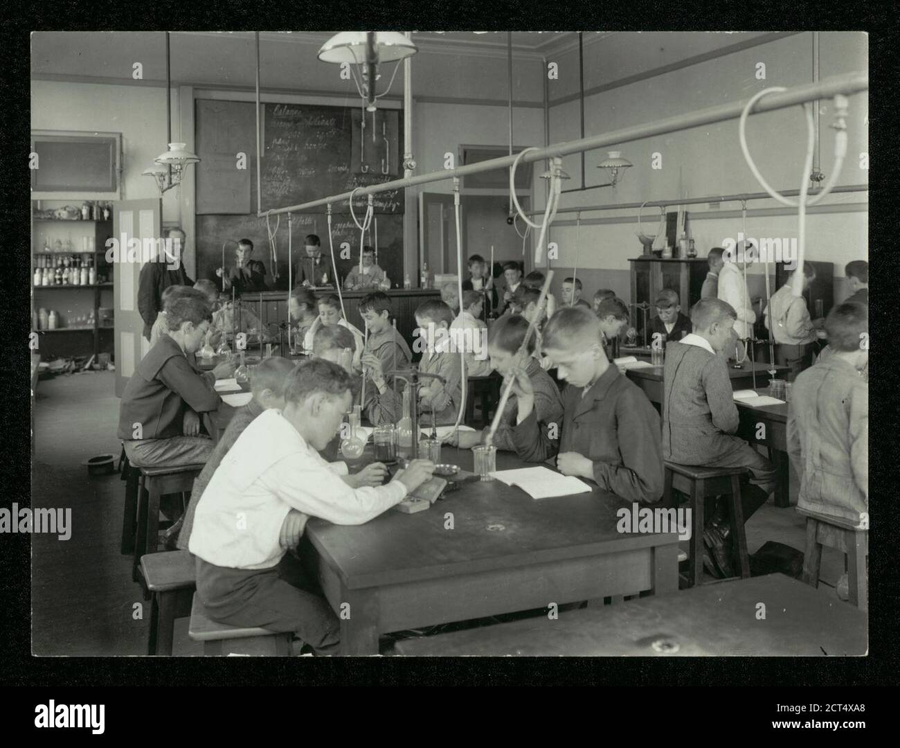 Vintage Laboratory School High Resolution Stock Photography and Images ...