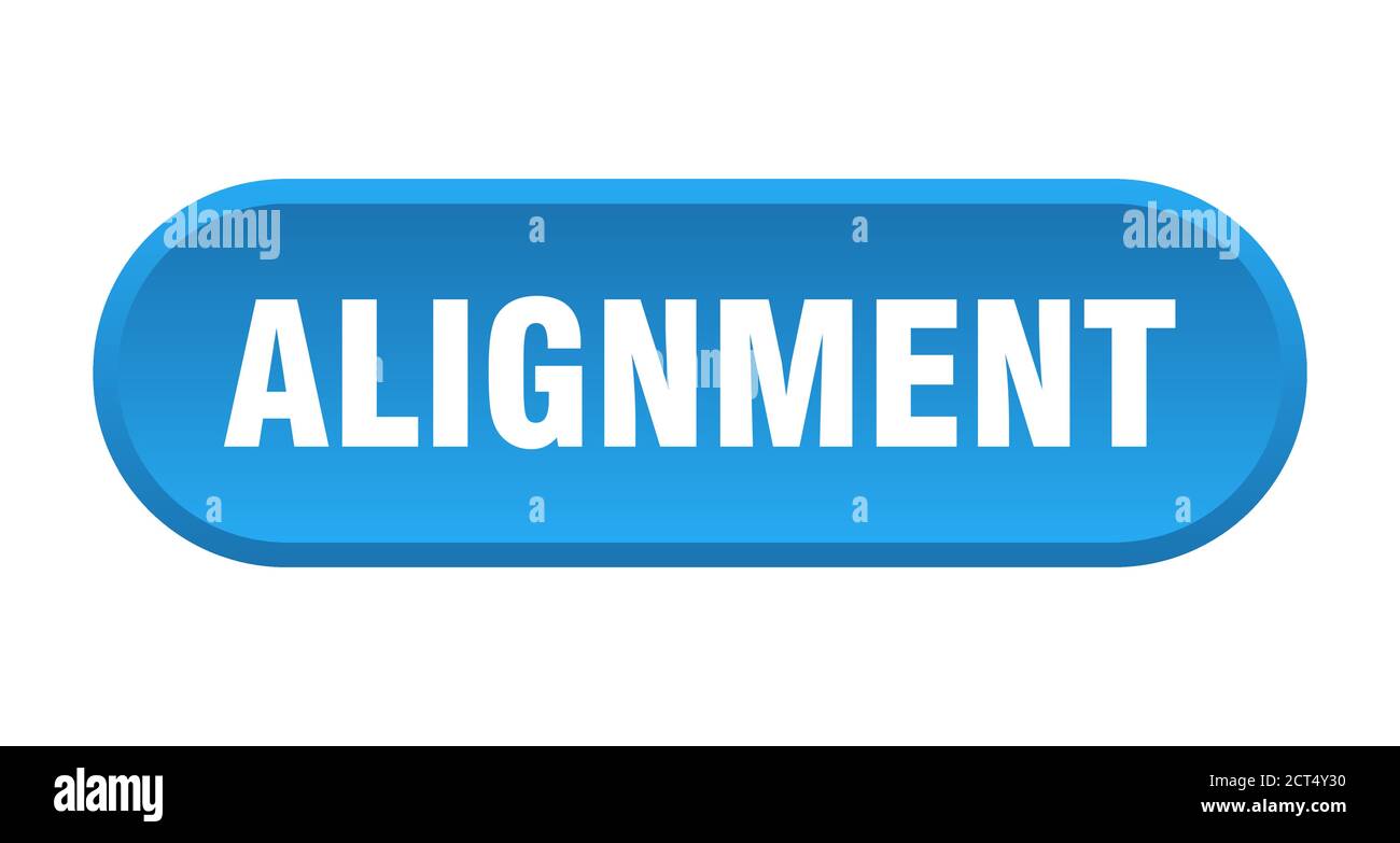 alignment button. rounded sign isolated on white background Stock Vector Image & Art - Alamy