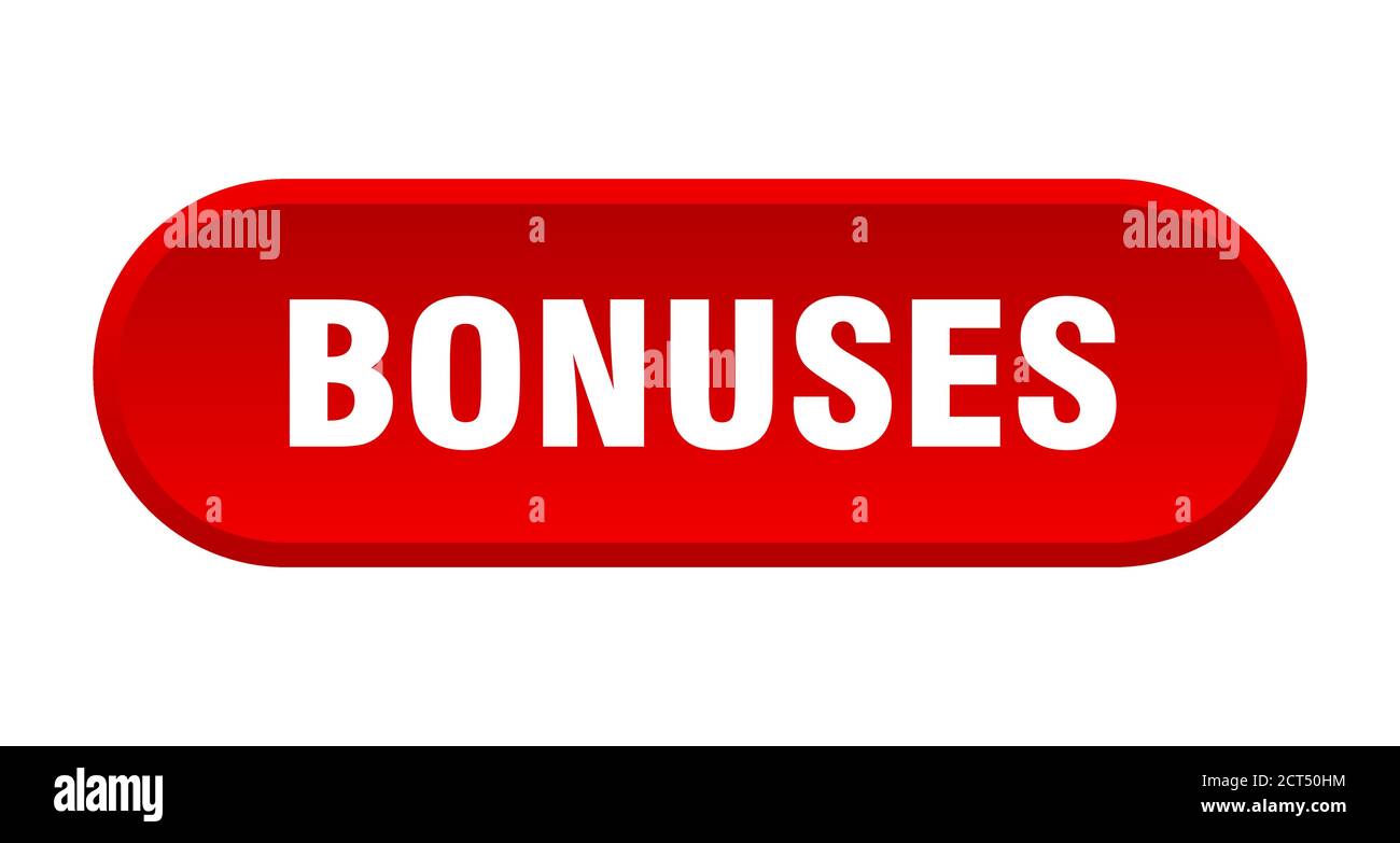 bonuses button. rounded sign isolated on white background Stock Vector Image & Art - Alamy