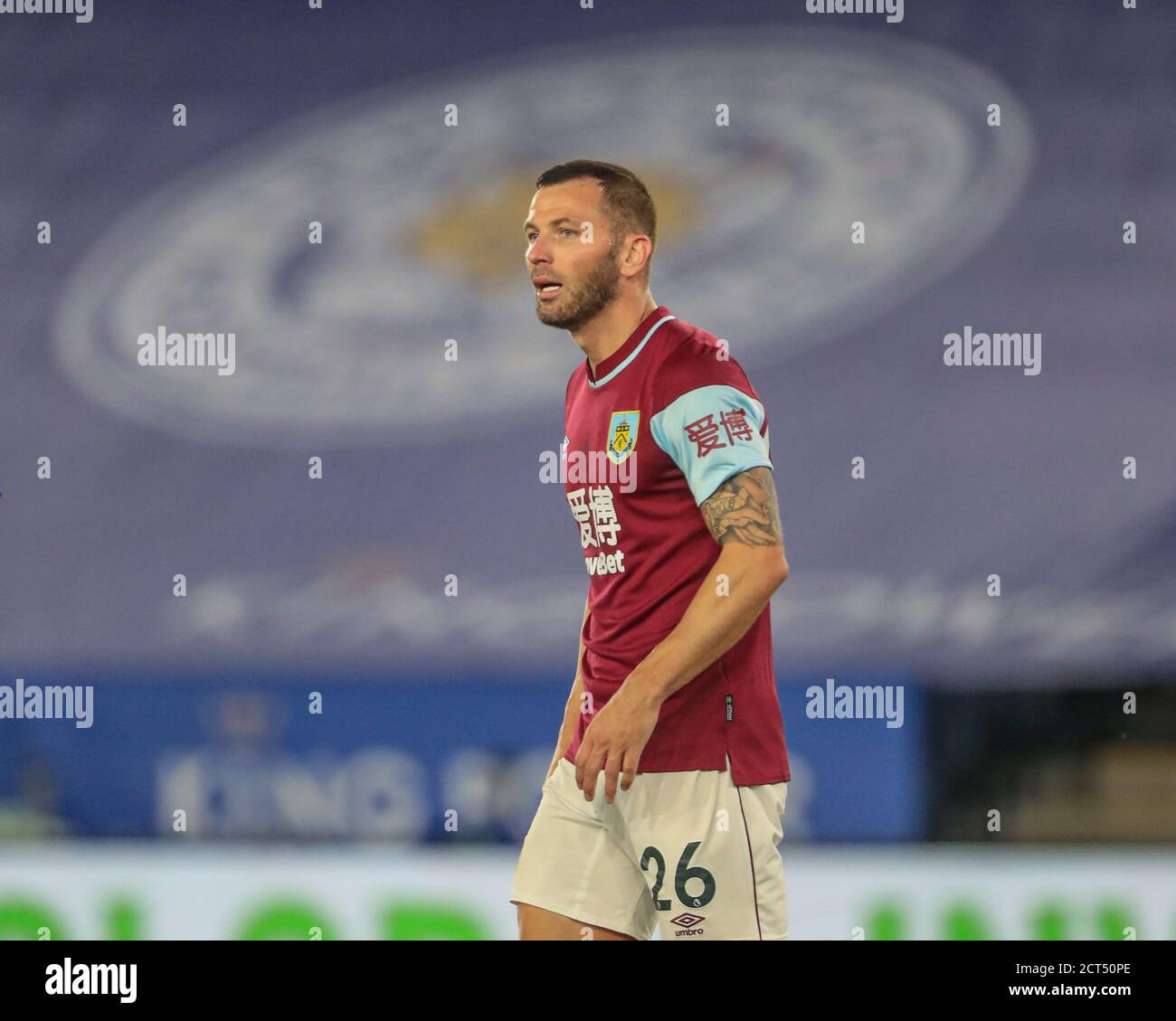 Phil Bardsley (26) of Burnley during the game Stock Photo - Alamy