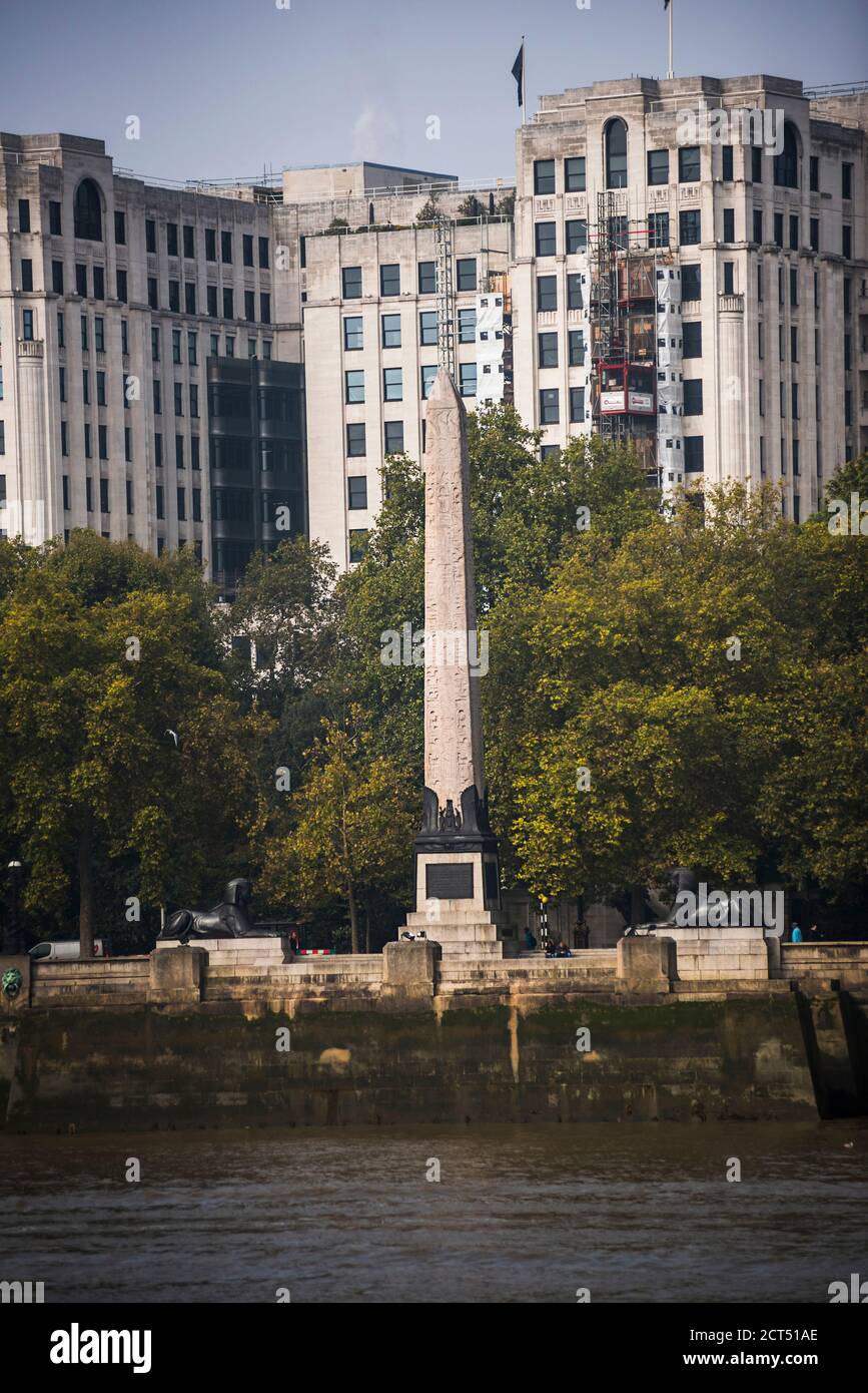 Cleopatras needle london england uk hi-res stock photography and images ...