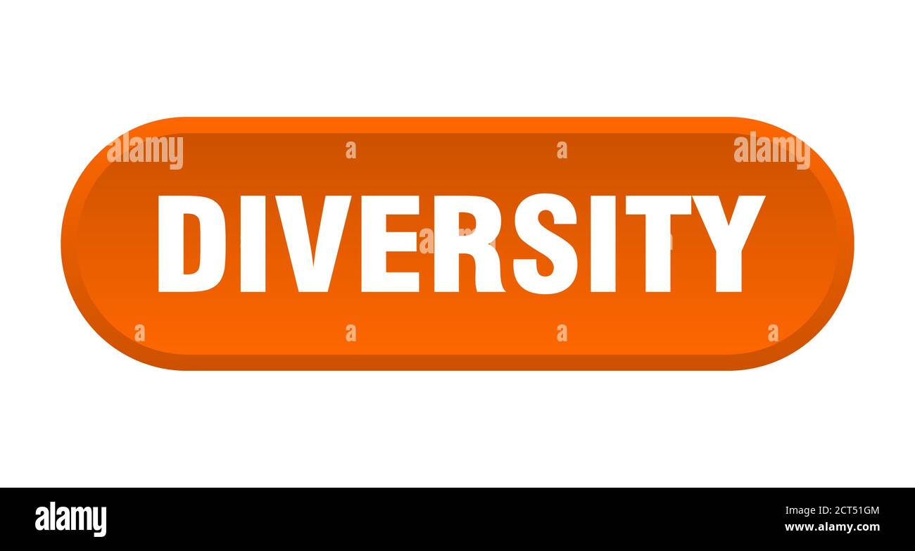 diversity button. rounded sign isolated on white background Stock Vector Image & Art - Alamy