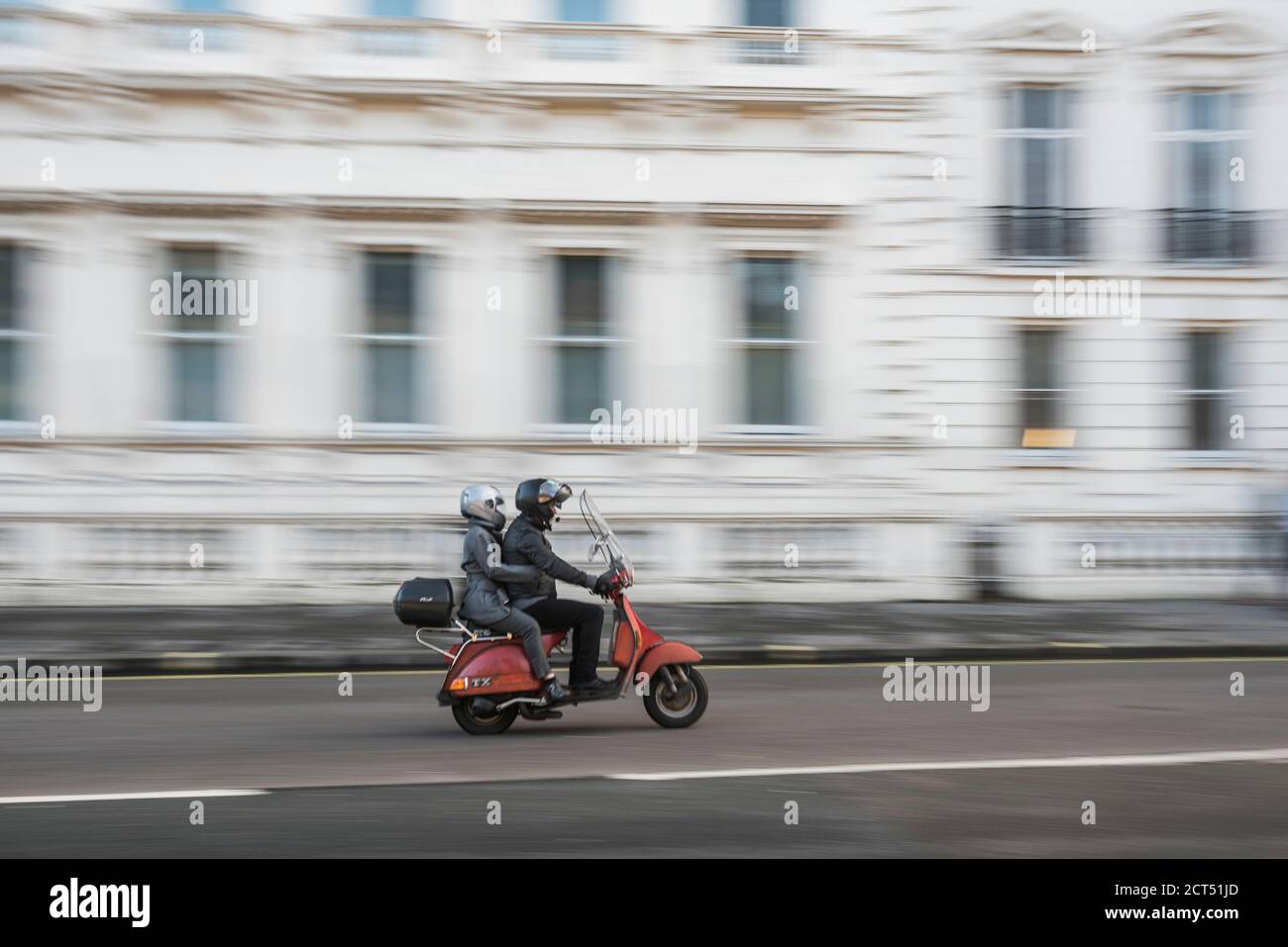 Driving moped hi-res stock photography and images - Alamy