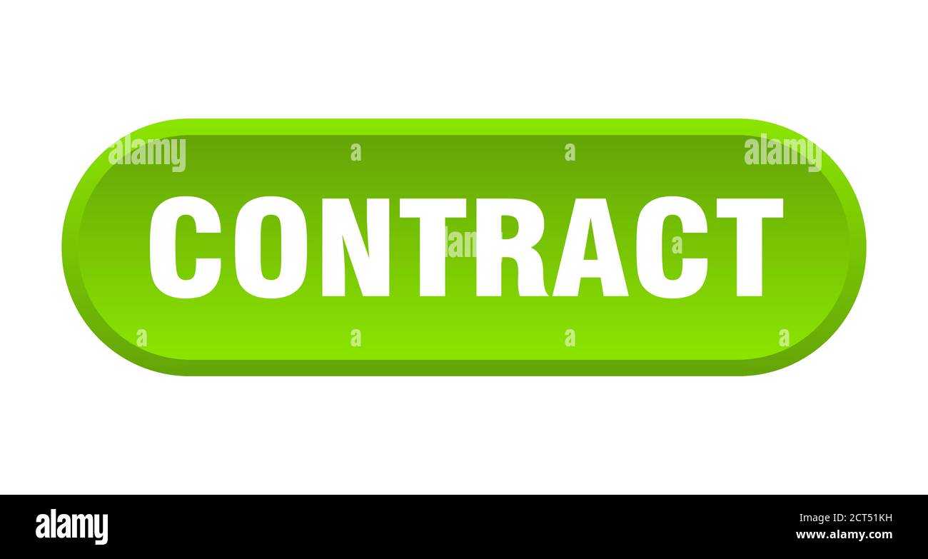 contract button. rounded sign isolated on white background Stock Vector ...