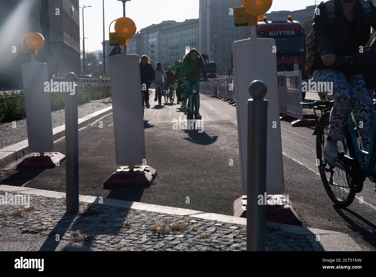 Berlin temporary road surface hi-res stock photography and images - Alamy