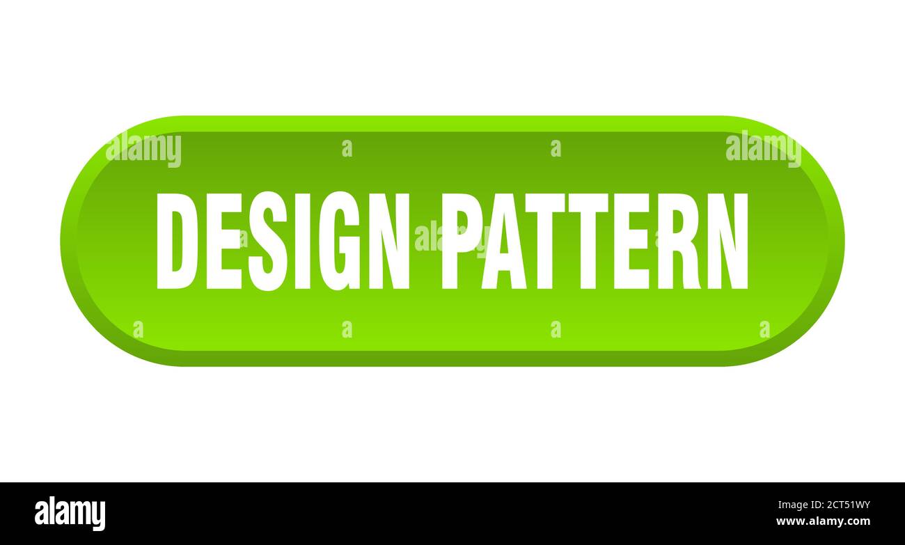 design pattern button. rounded sign isolated on white background Stock ...