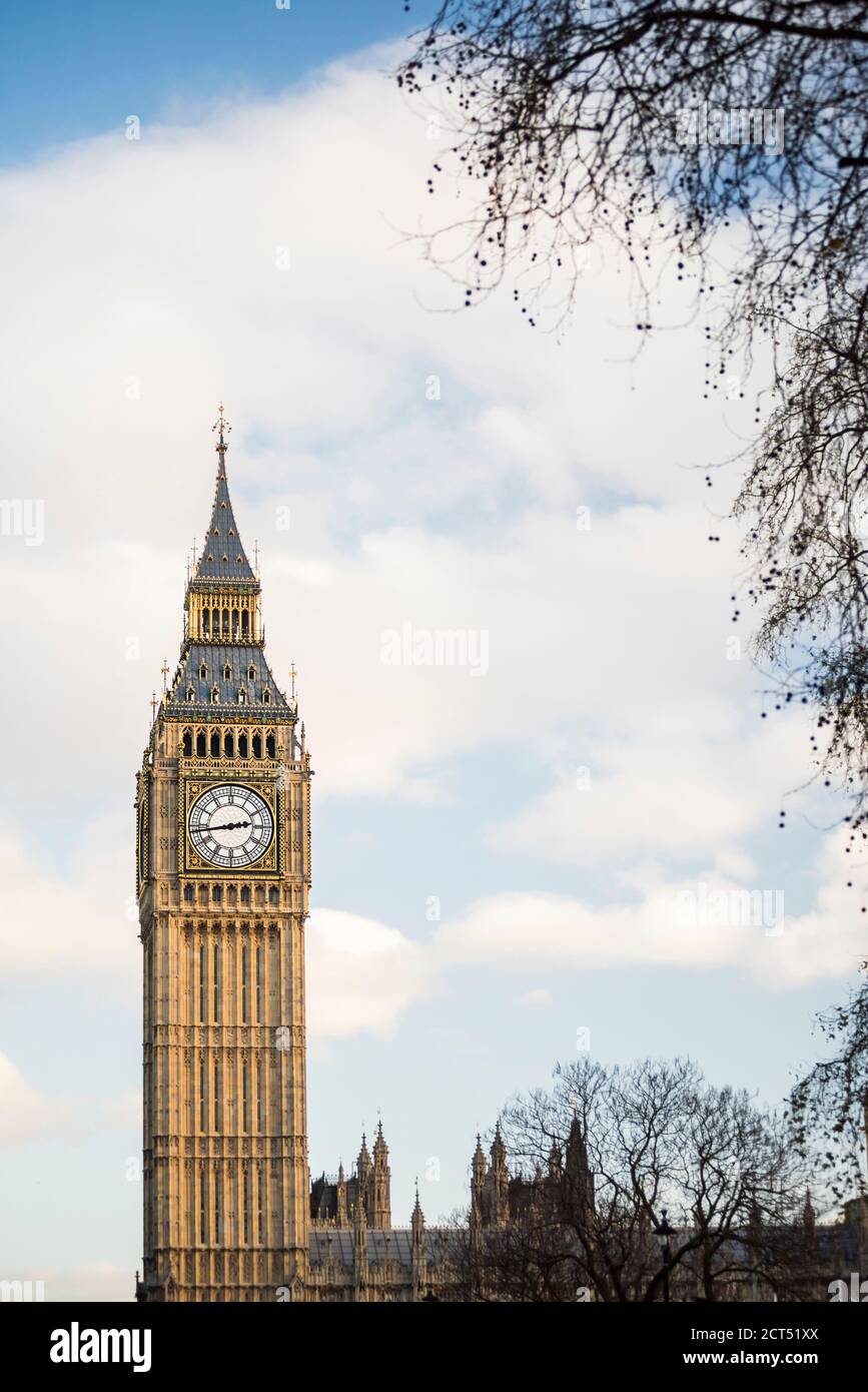 Big Ben (Elizabeth Tower), Houses of Parliament, Westminster, London ...