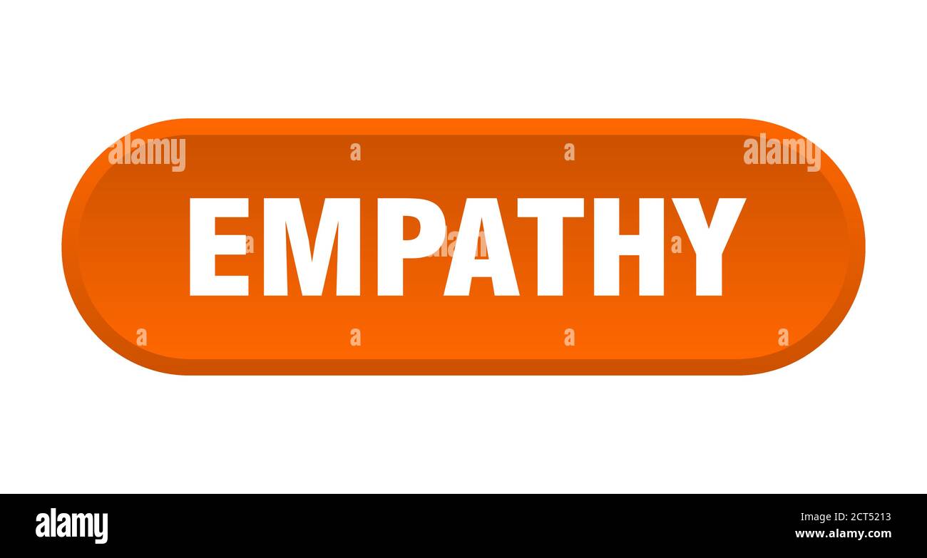 empathy button. rounded sign isolated on white background Stock Vector Image & Art - Alamy