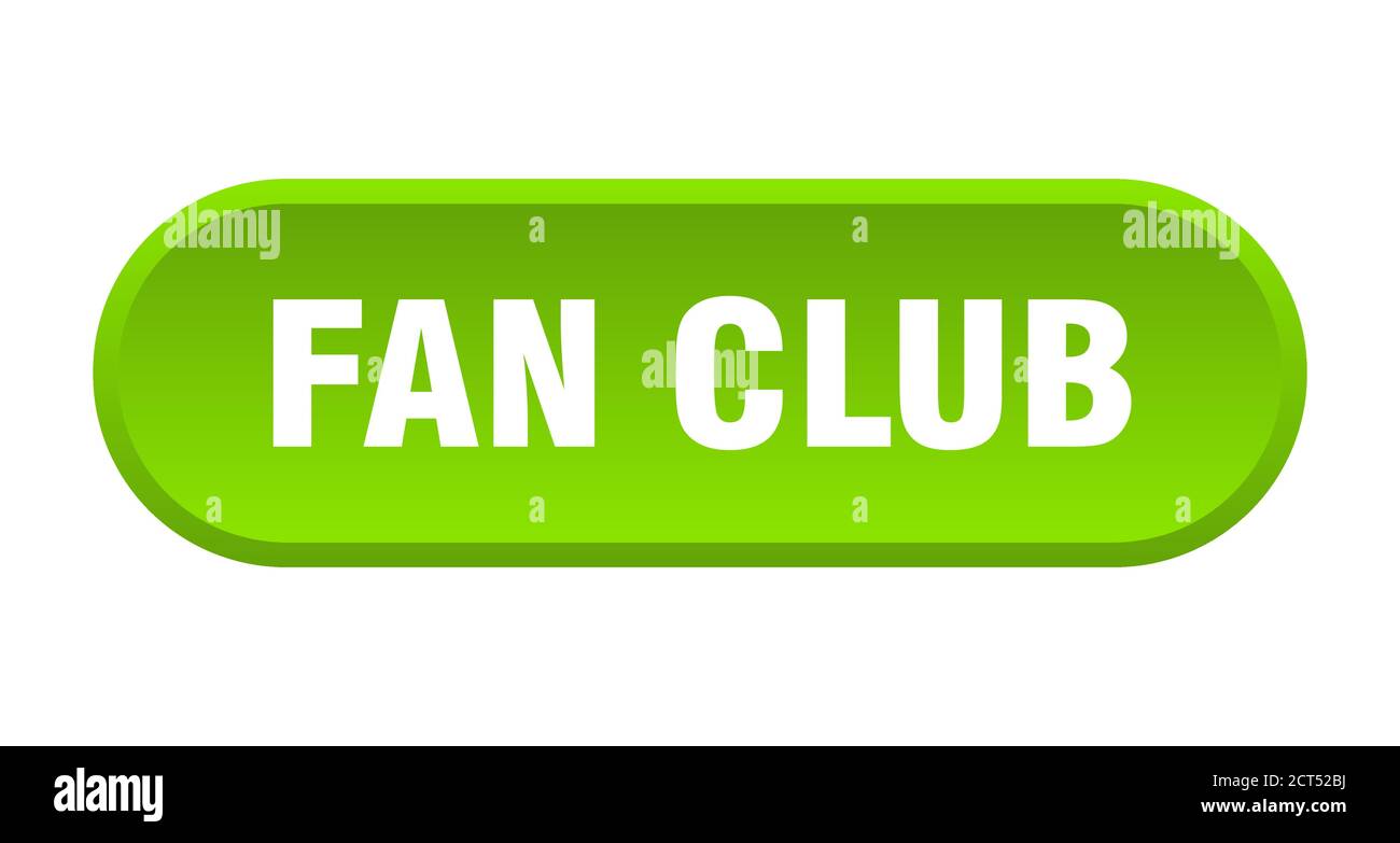 fan club button. rounded sign isolated on white background Stock Vector ...