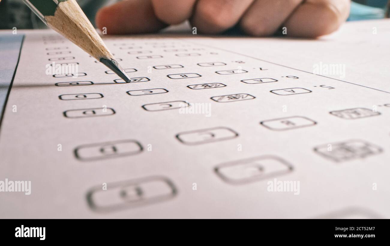 Right Answer On Test