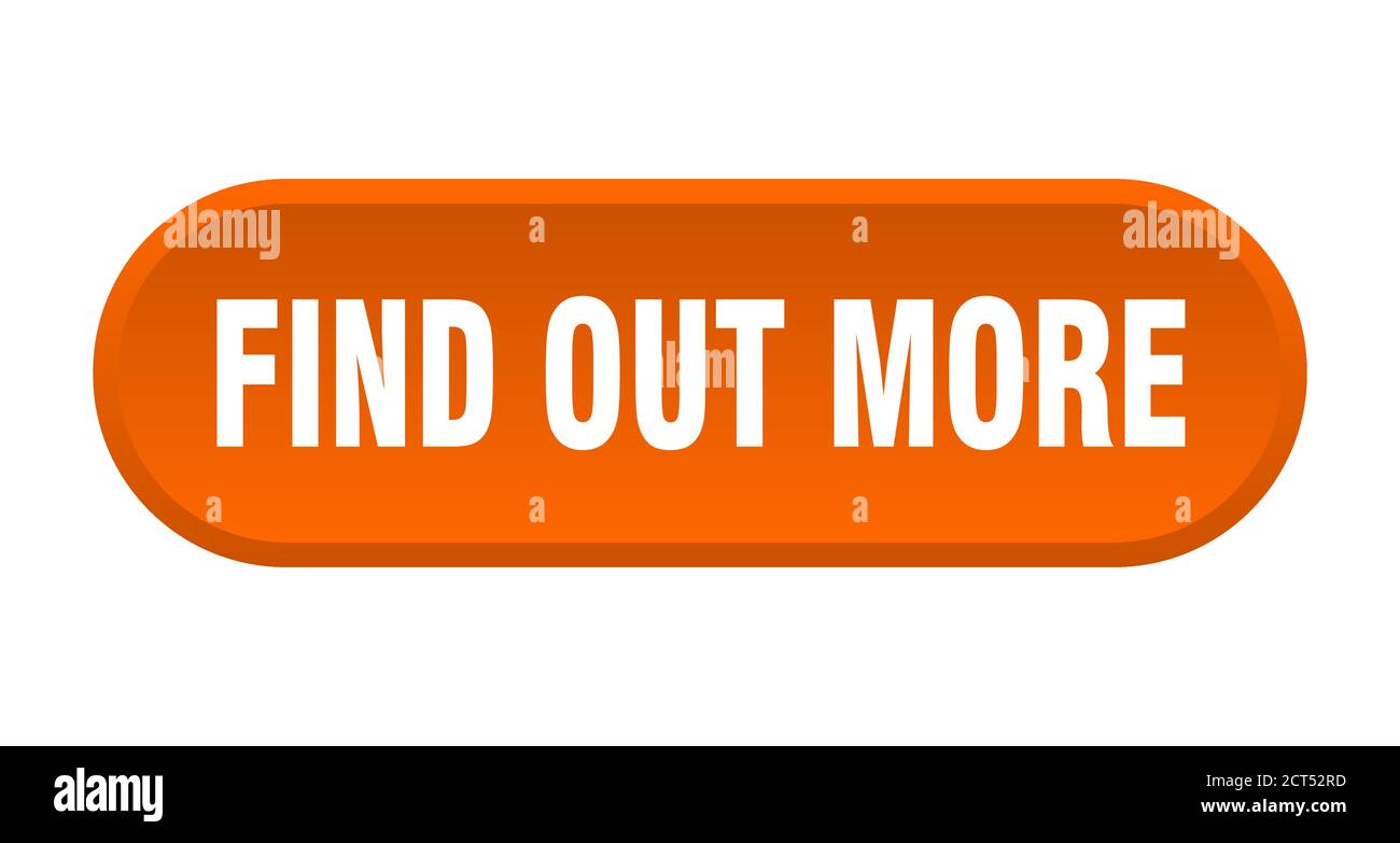 find out more button. rounded sign isolated on white background Stock ...