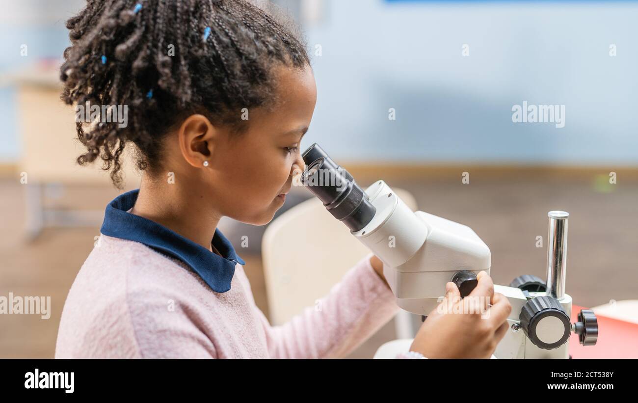 Little schoolgirl hi-res stock photography and images - Alamy