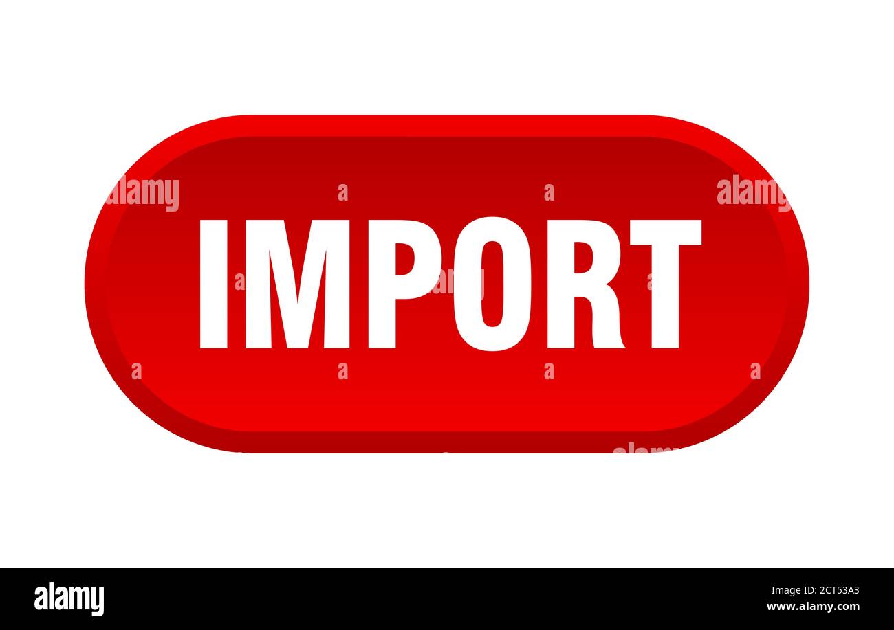 import button. rounded sign isolated on white background Stock Vector ...