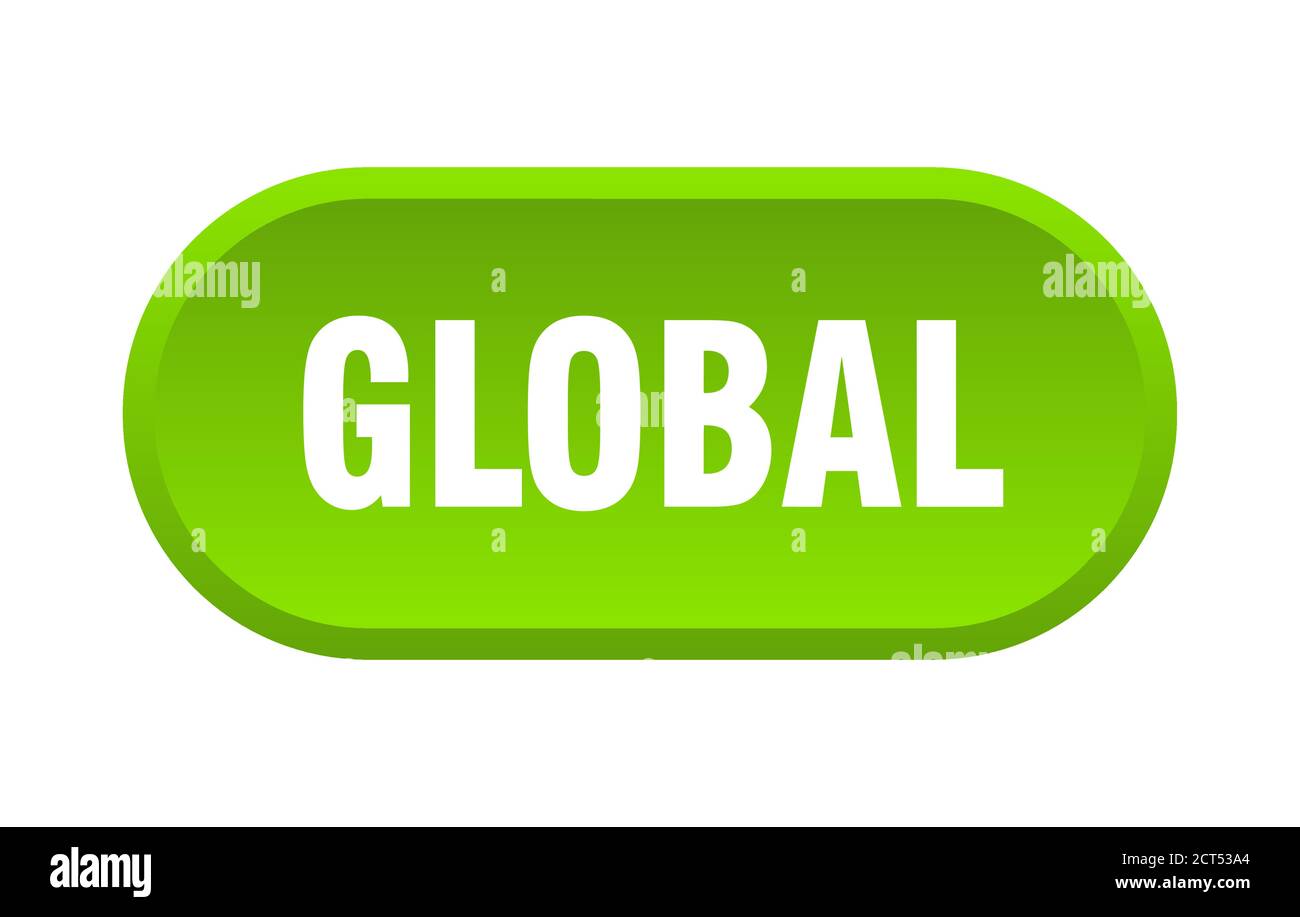global button. rounded sign isolated on white background Stock Vector ...