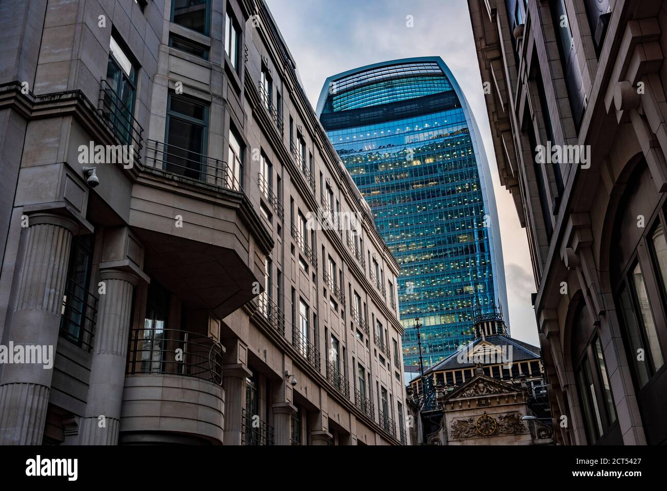 The Walkie Talkie Building, City of London, London, England Stock Photo ...