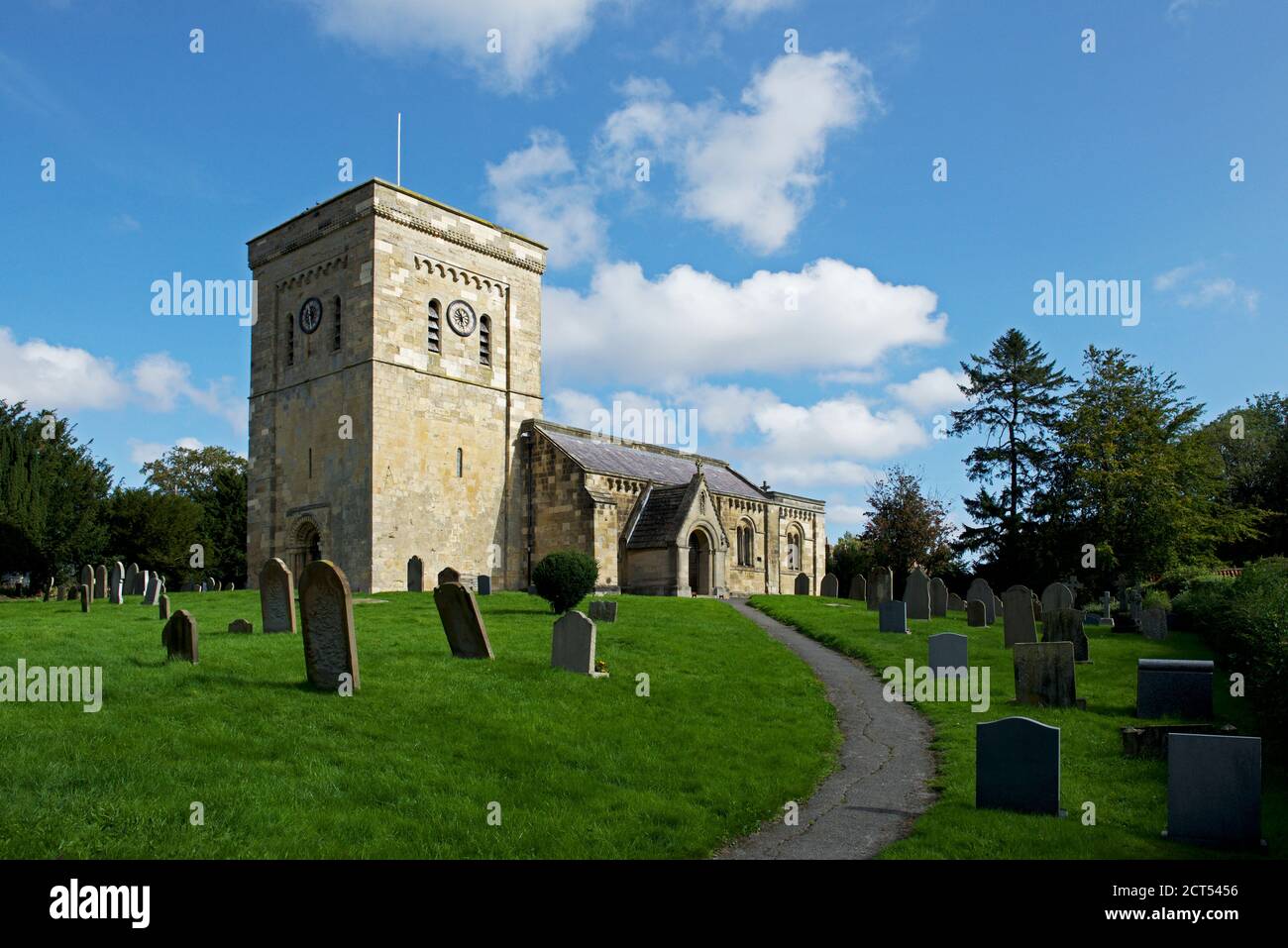 St Mary's Church in the village of Etton, East Yorkshire, England UK ...