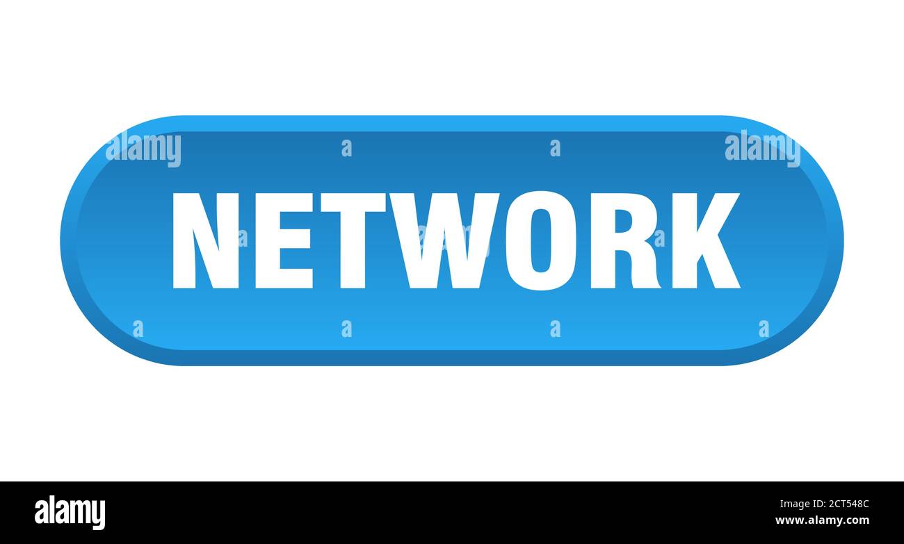 network button. rounded sign isolated on white background Stock Vector ...