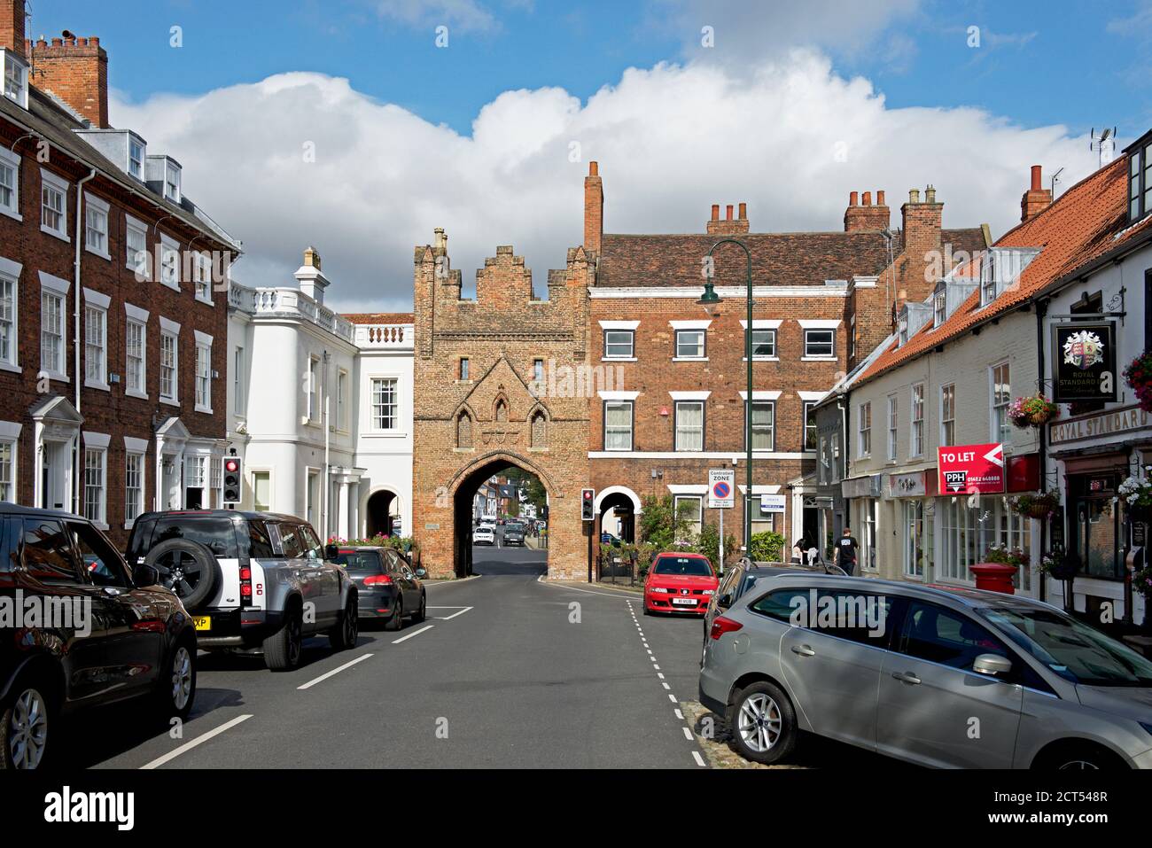 Beverley north bar arch hi-res stock photography and images - Alamy