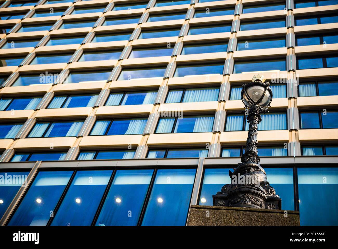 Dolphin lamp post, Southbank, Southwark, London, England Stock Photo ...