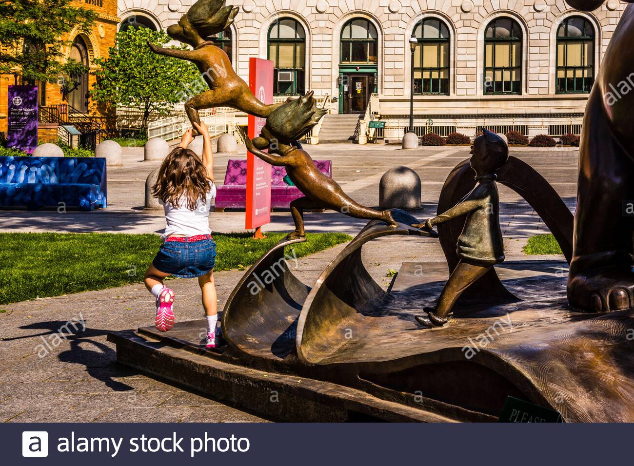 Dr Seuss National Memorial Sculpture High Resolution Stock Photography ...