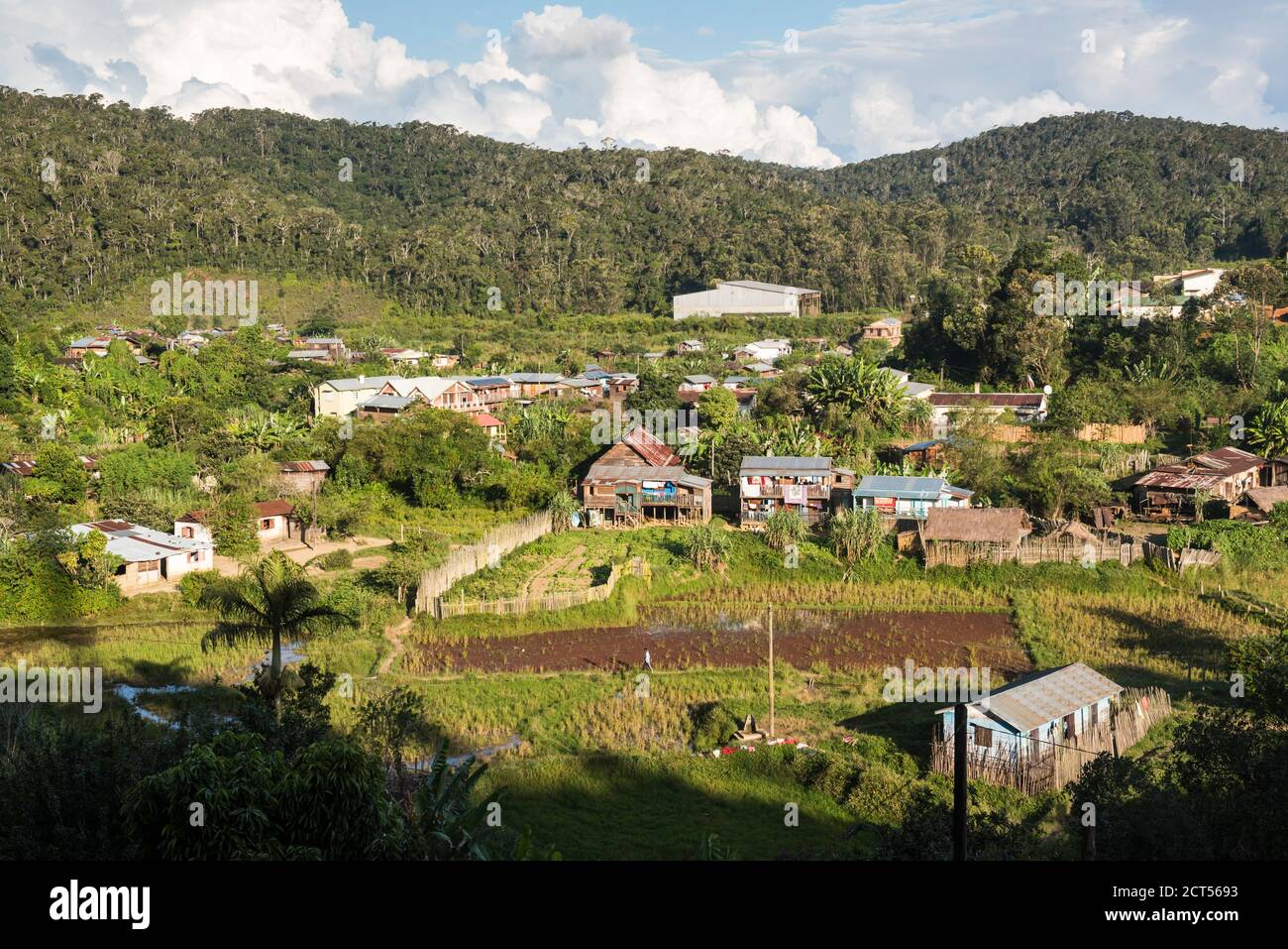 Andasibe Town, Eastern Madagascar Stock Photo - Alamy