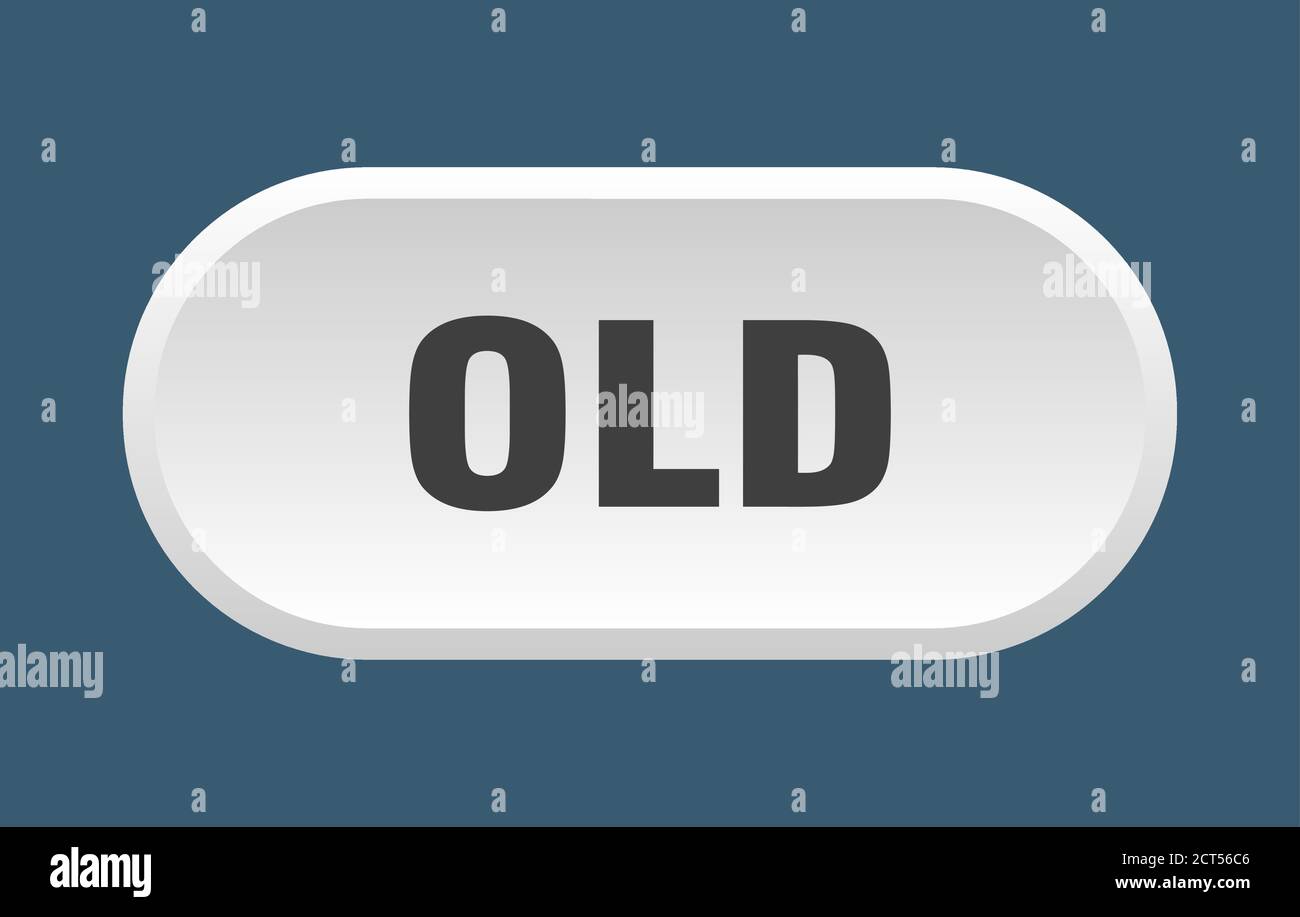 old button. rounded sign isolated on white background Stock Vector ...