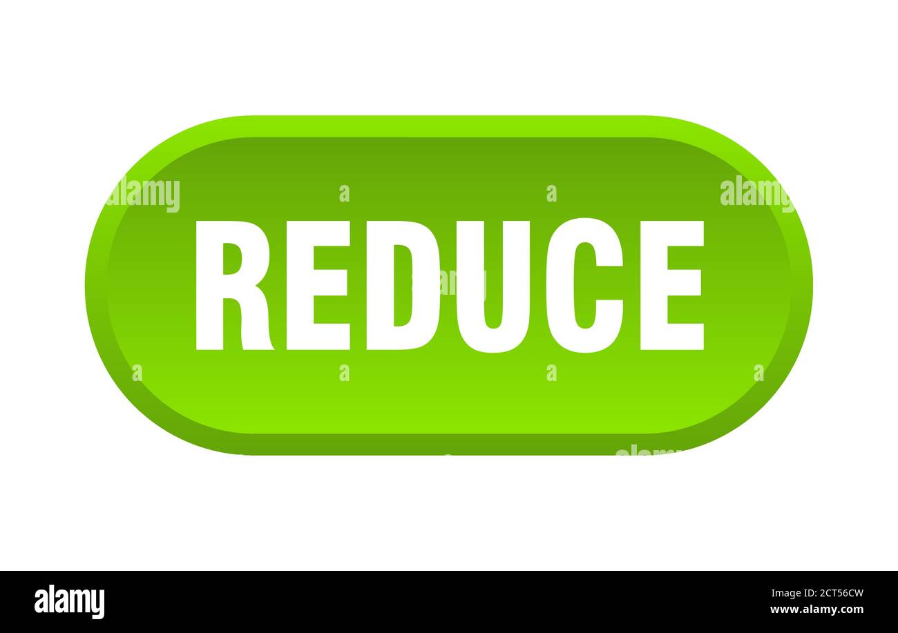 reduce button. rounded sign isolated on white background Stock Vector ...