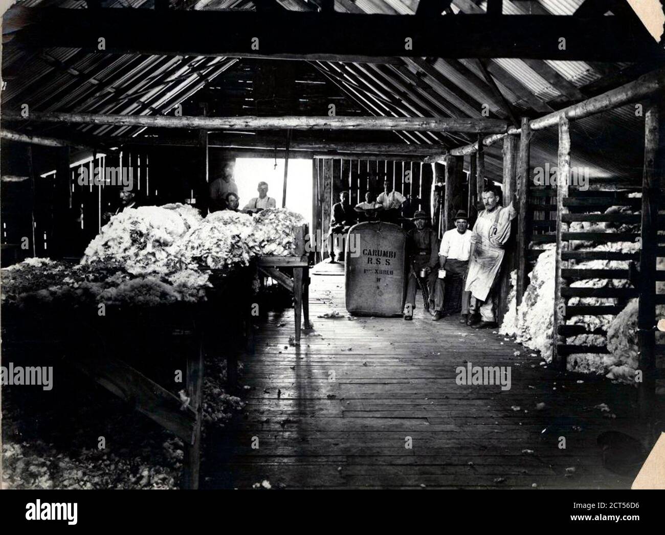 Historical woolshed hi-res stock photography and images - Alamy