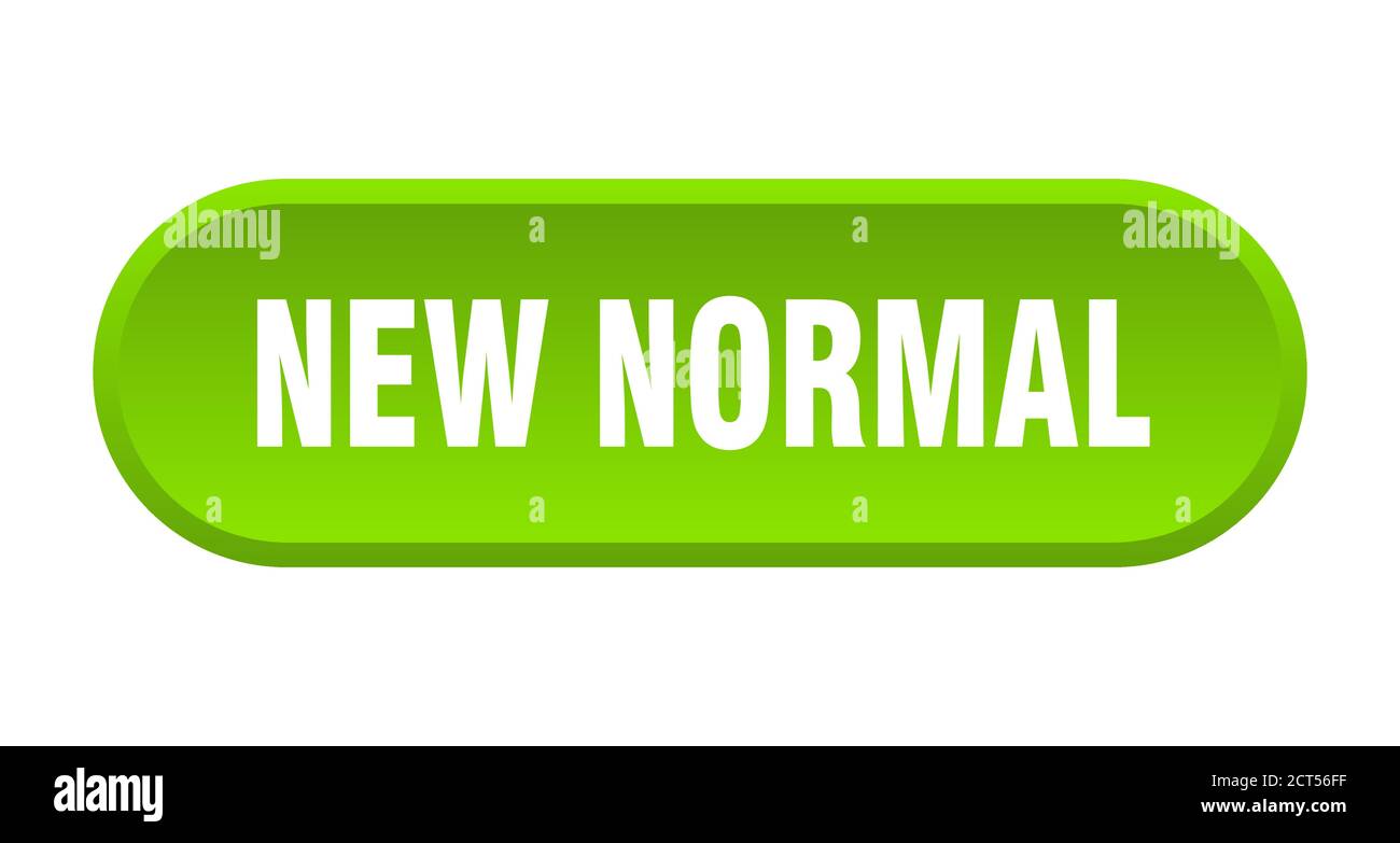 new normal button. rounded sign isolated on white background Stock Vector Image & Art - Alamy