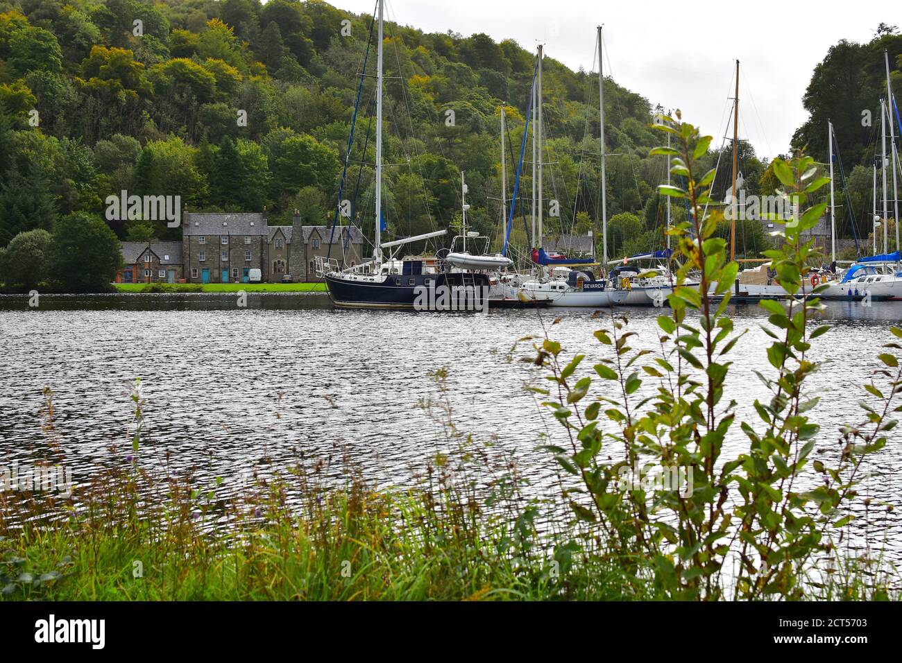 Crinan Canal - Scotland Stock Photo - Alamy