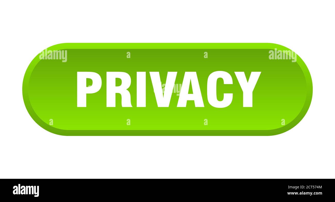 privacy button. rounded sign isolated on white background Stock Vector ...
