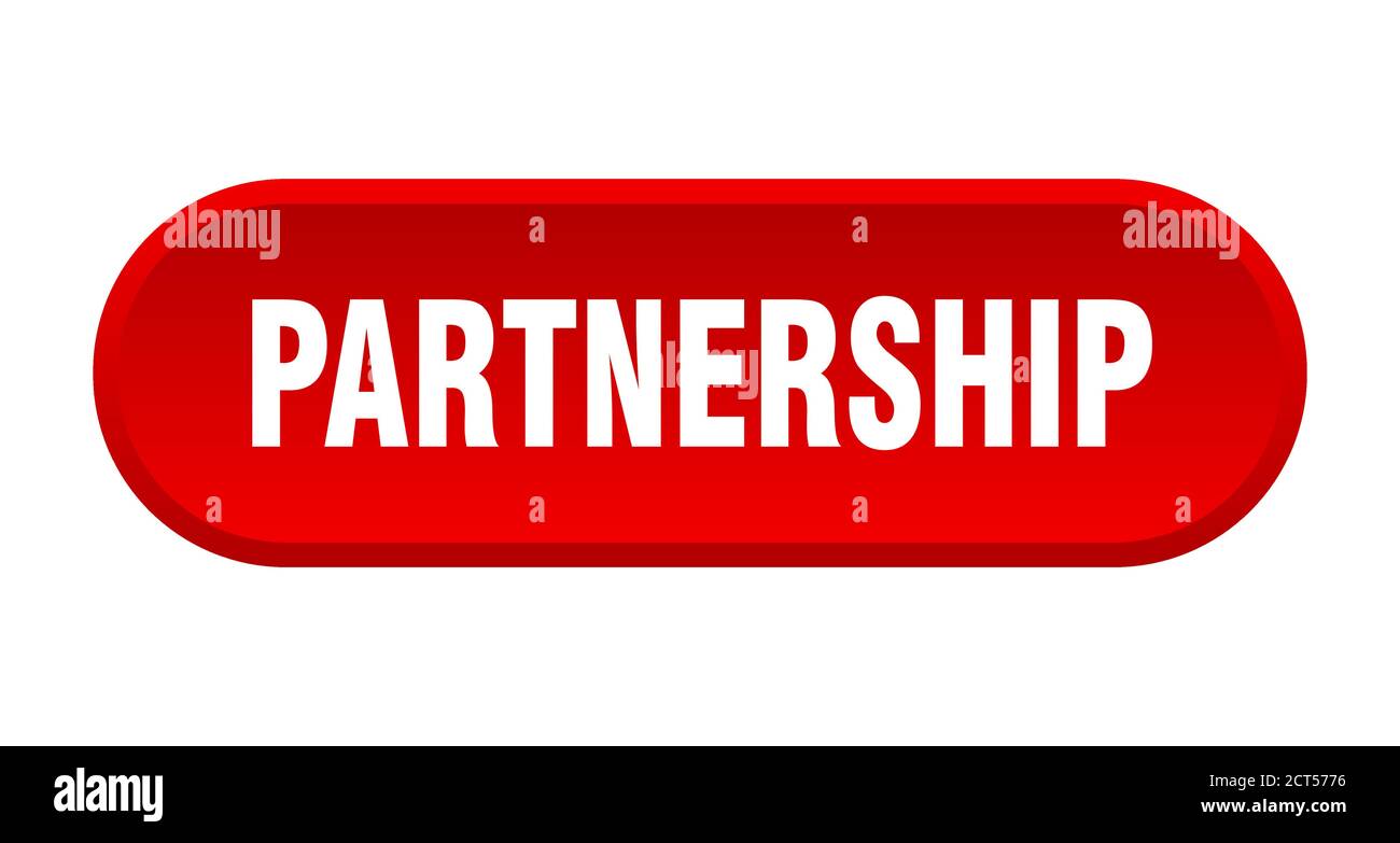 partnership button. rounded sign isolated on white background Stock Vector Image & Art - Alamy