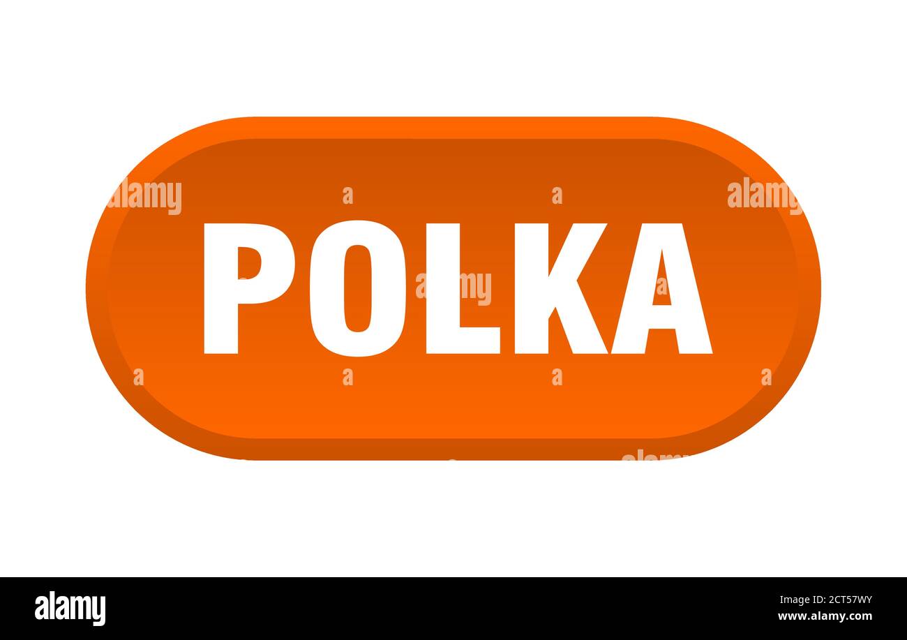 polka button. rounded sign isolated on white background Stock Vector ...