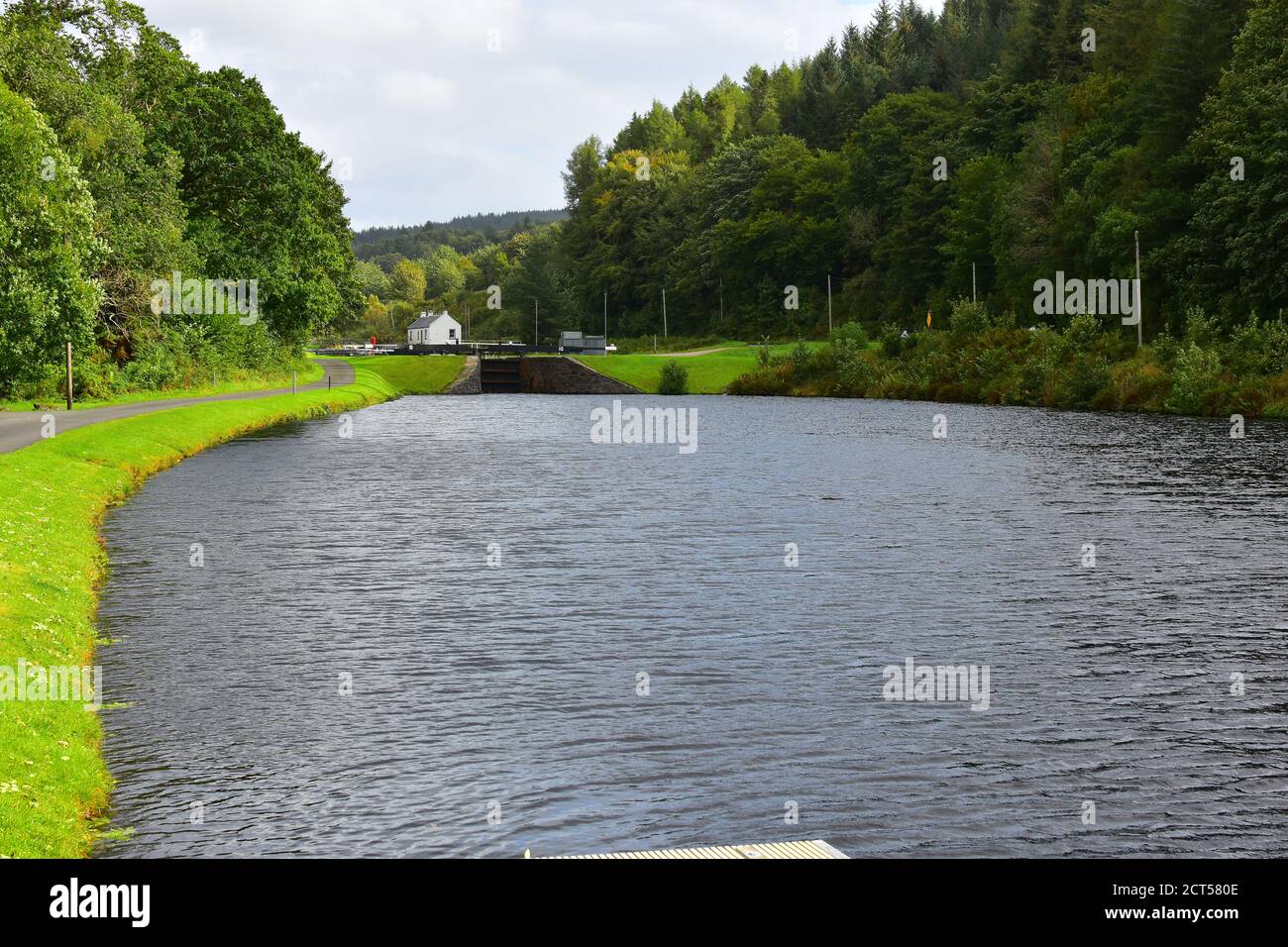 Crinan Canal - Scotland Stock Photo - Alamy