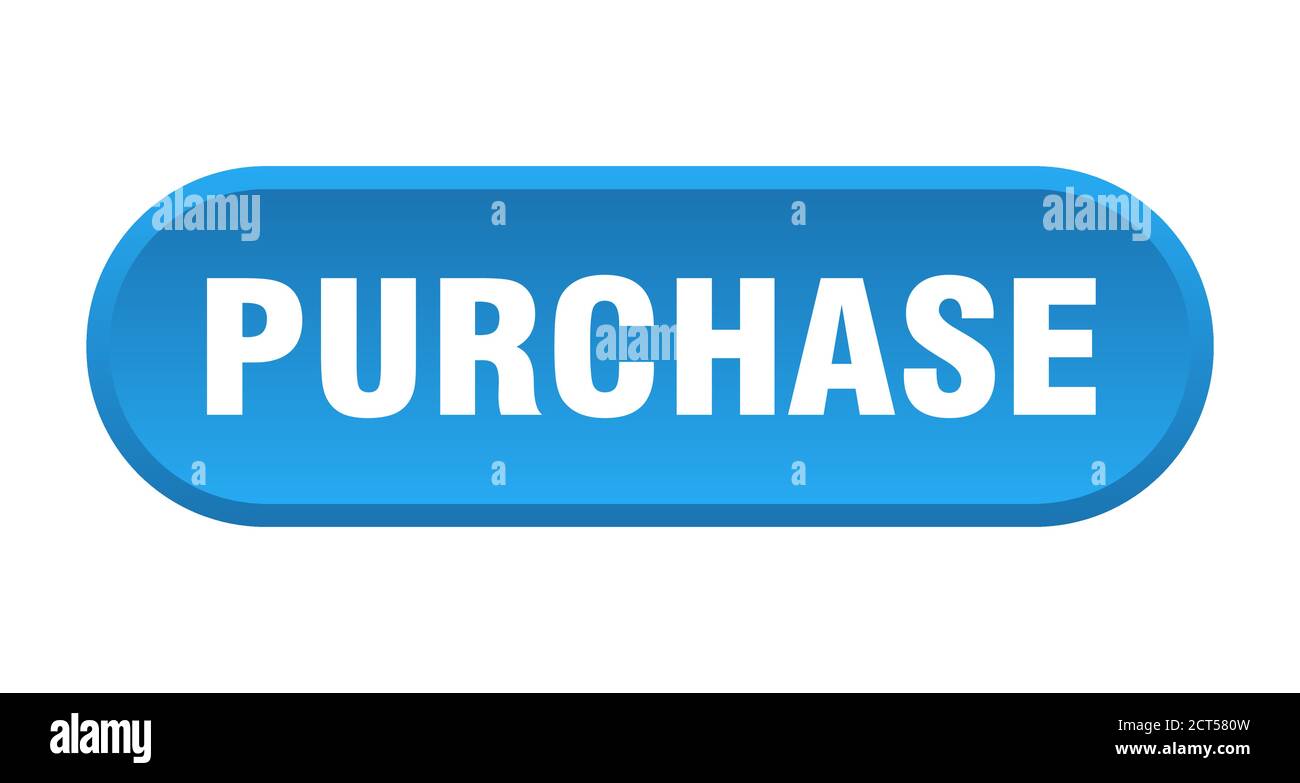 purchase button. rounded sign isolated on white background Stock Vector ...