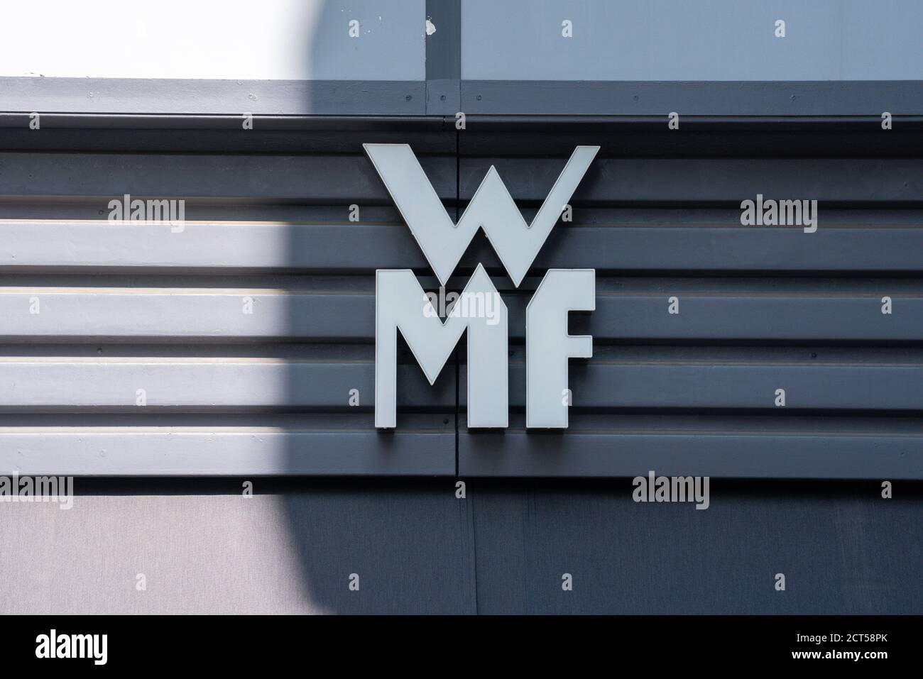 Berlin, Germany September 17, 2020: Symbolbilder - 2020 WMF, logo, lettering, feature / symbol ...