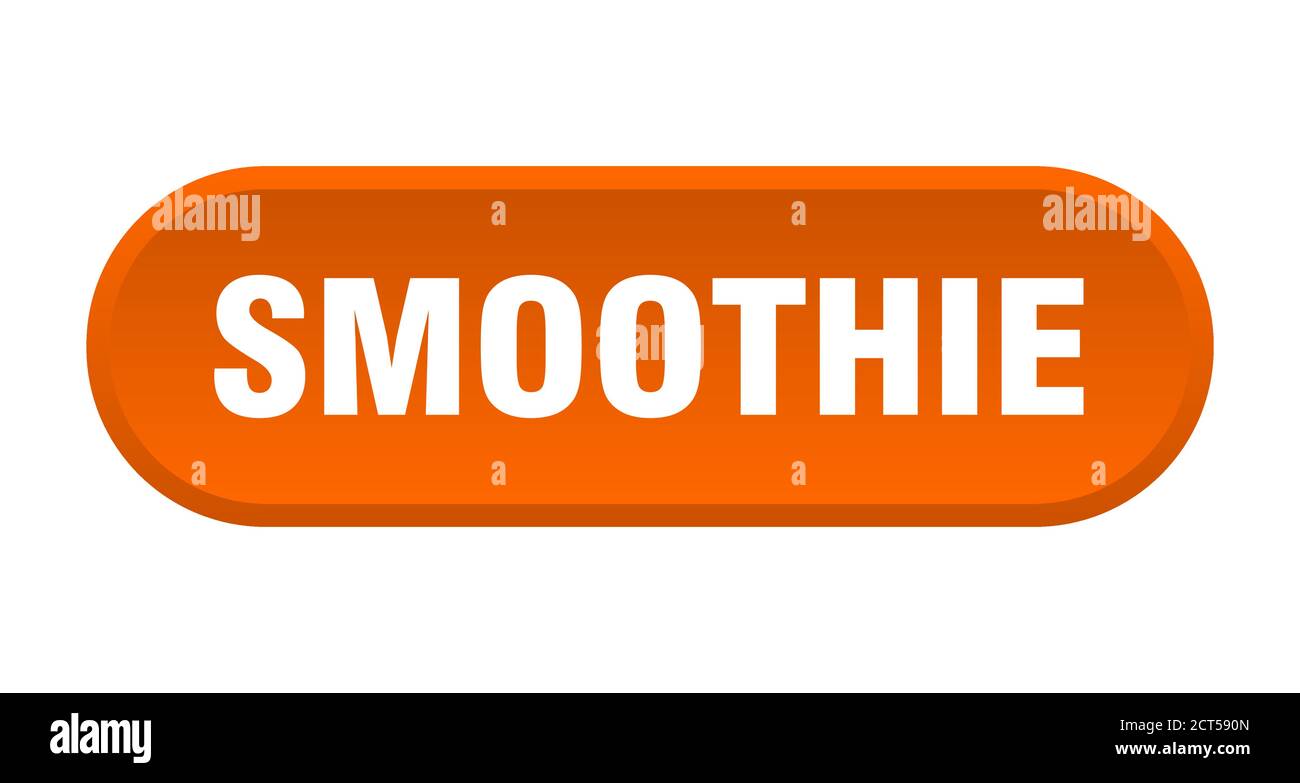 smoothie button. rounded sign isolated on white background Stock Vector Image & Art - Alamy