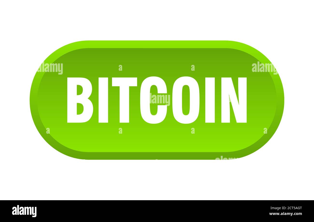 bitcoin button. rounded sign isolated on white background Stock Vector ...