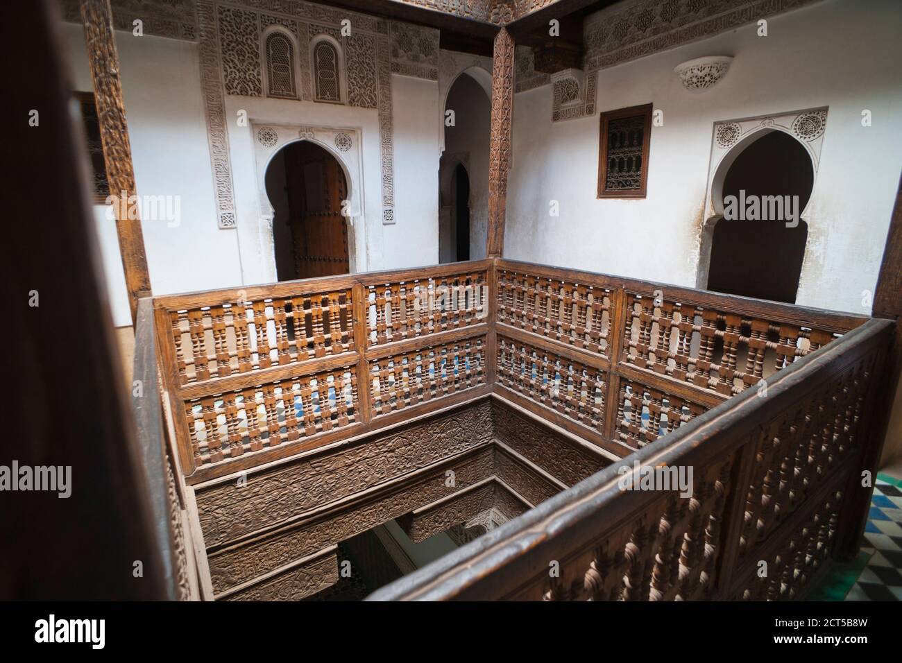 Madrasa medersa marrakech marrakech hi-res stock photography and images ...