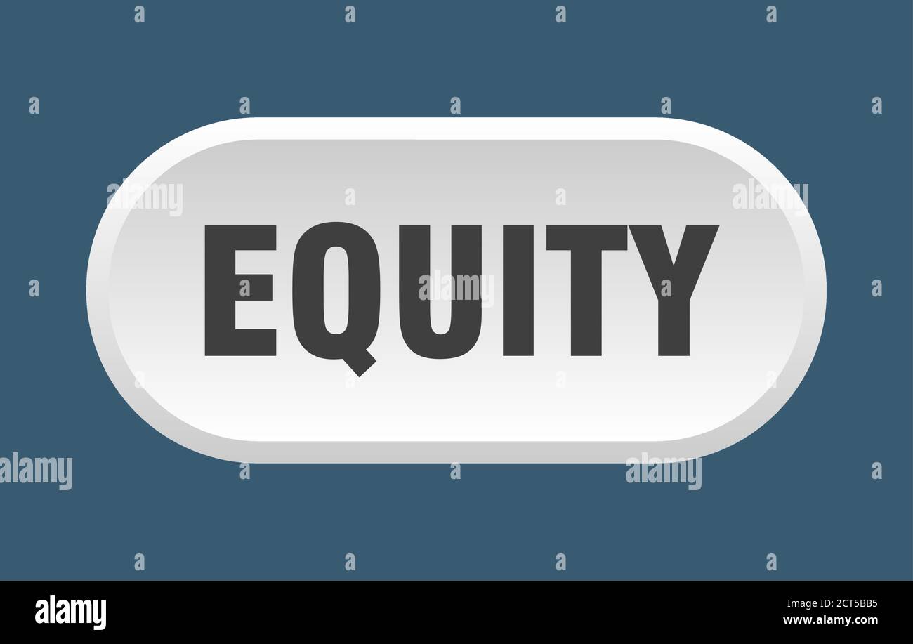 equity button. rounded sign isolated on white background Stock Vector ...
