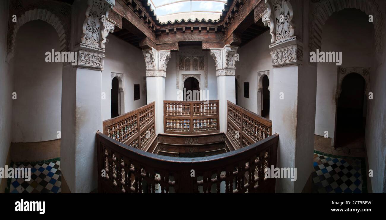 Madrasa medersa marrakech marrakech hi-res stock photography and images ...