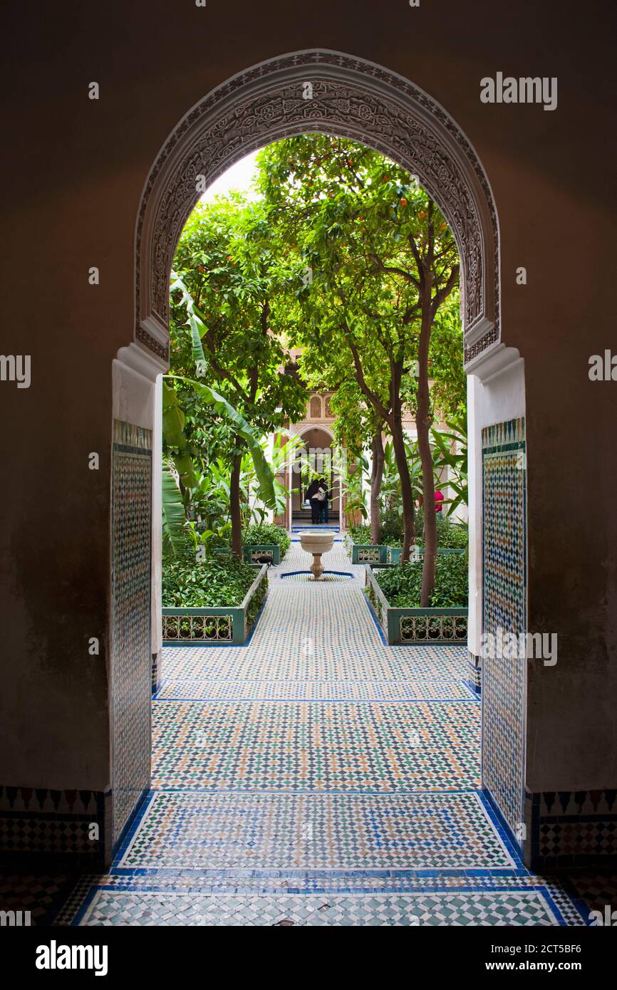 El bahia palace hi-res stock photography and images - Alamy