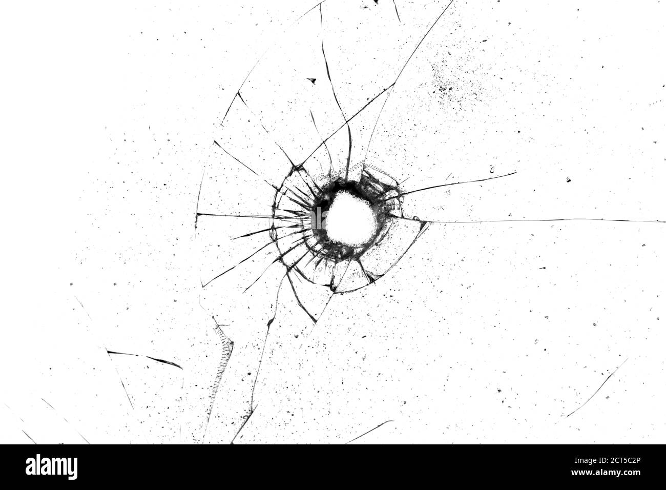 Broken glass car Cut Out Stock Images & Pictures - Alamy