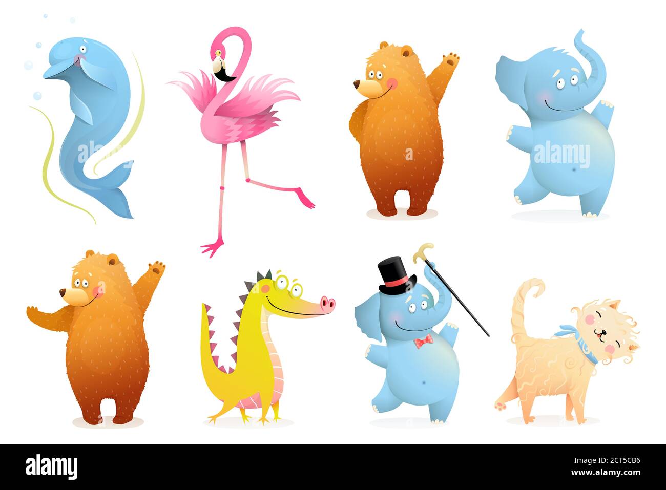Funny animals mischievous animals Stock Vector Images - Alamy